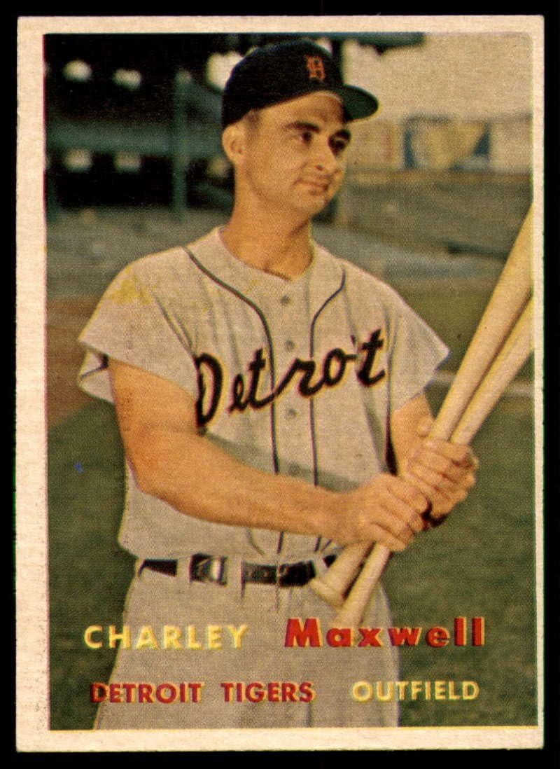 Amazon.com: Baseball MLB 1957 Topps #205 Charlie Maxwell EX Excellent ...