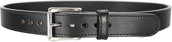 Amazon.com: Steel Core Reinforced Leather Gun Belt - Thick Gun Belts ...
