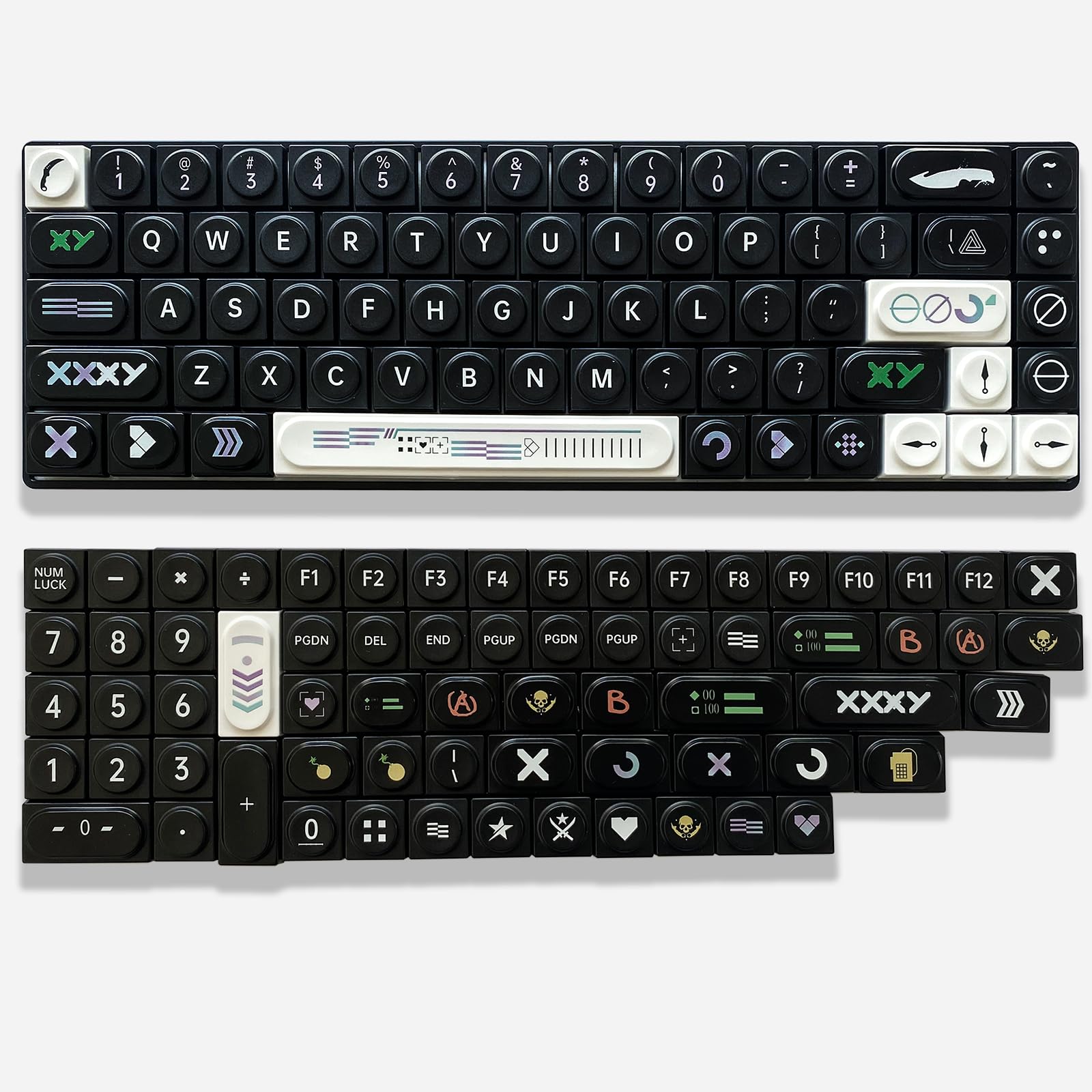 Amazon.com: Doys Keycaps,Block Toy,Building Block Key Caps.PBT Custom ...