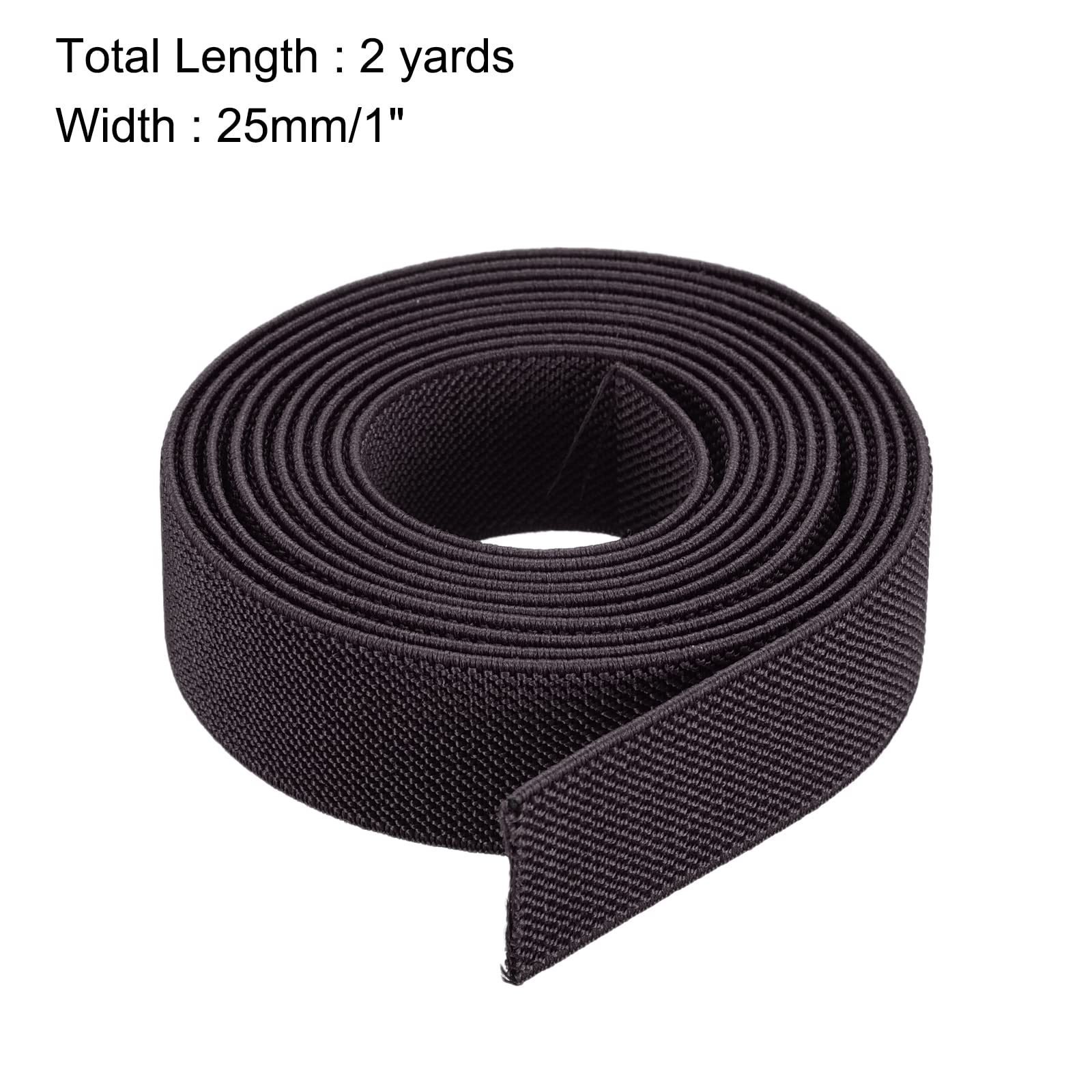 Snapklik.com : MECCANIXITY Twill Wide Elastic Band Double-Side 1 Inch ...