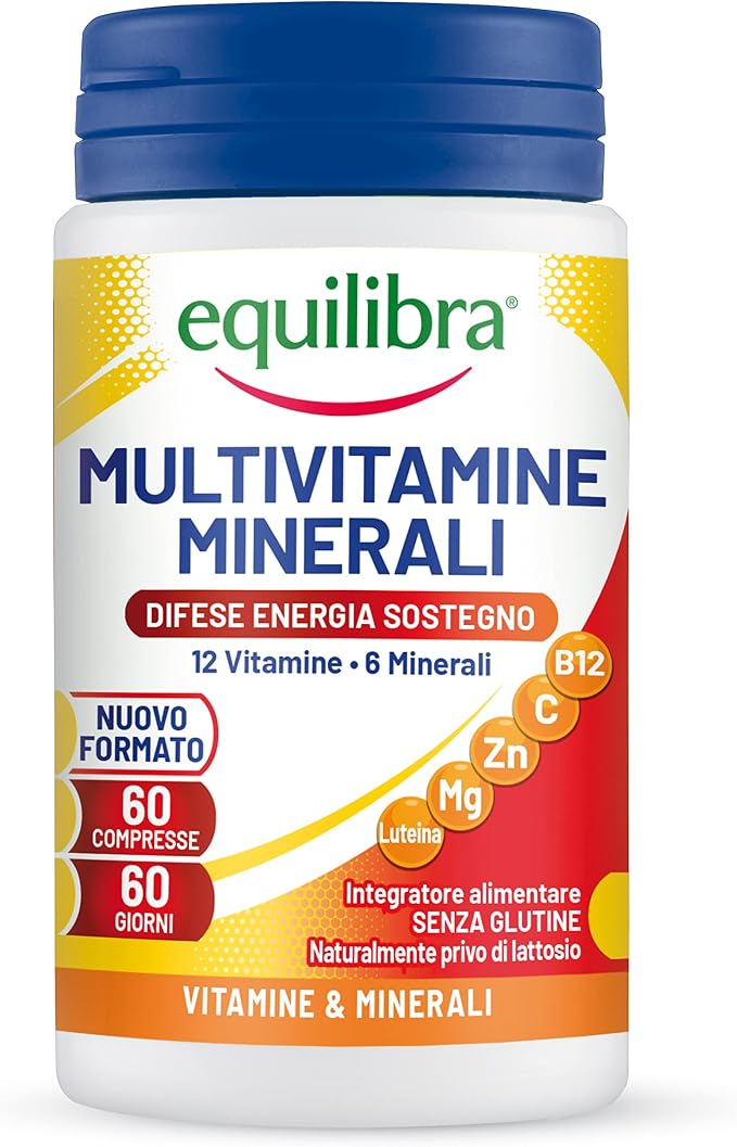 Equilibra Integratori Alimentari, Multivitamine e Minerali, a base di ...