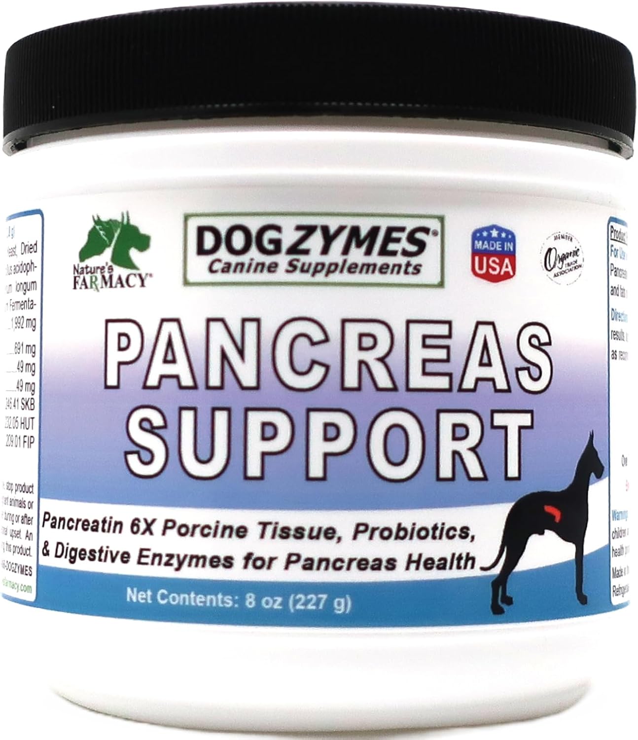 Amazon.com : Dogzymes Pancreas Support (8 Ounce) : Pet Supplies