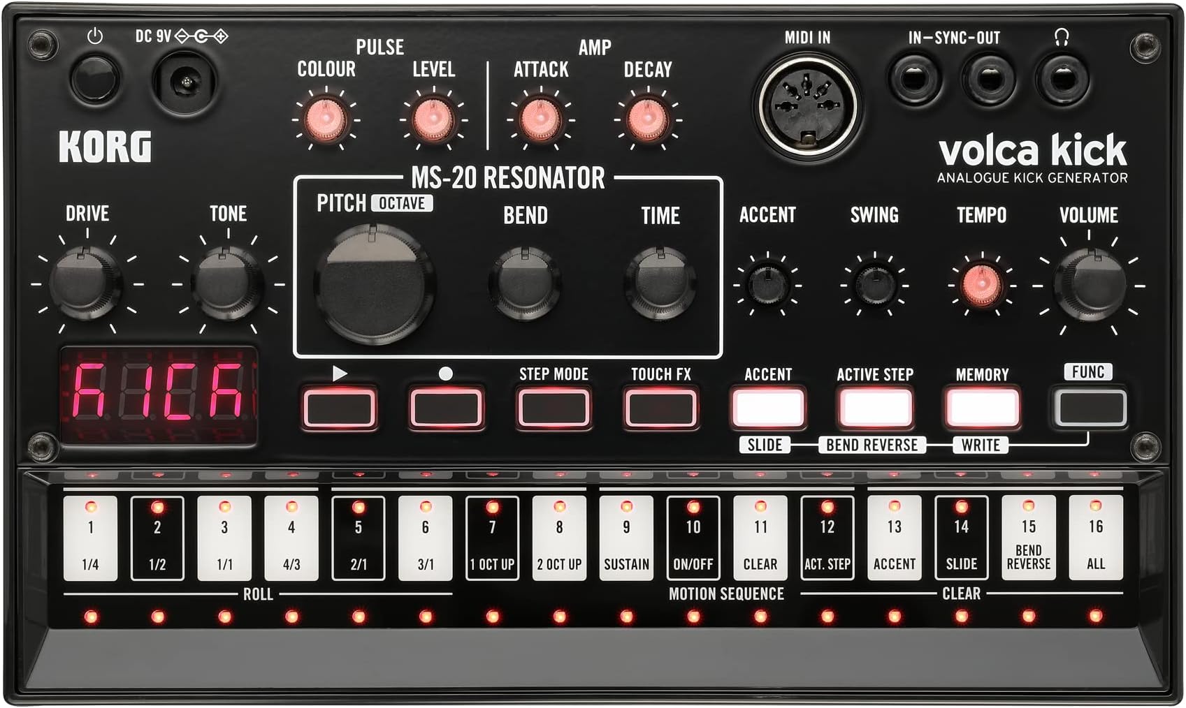 Korg - volca Beats - Analogue Rhythm Drum Machine Synthesizer : Amazon ...