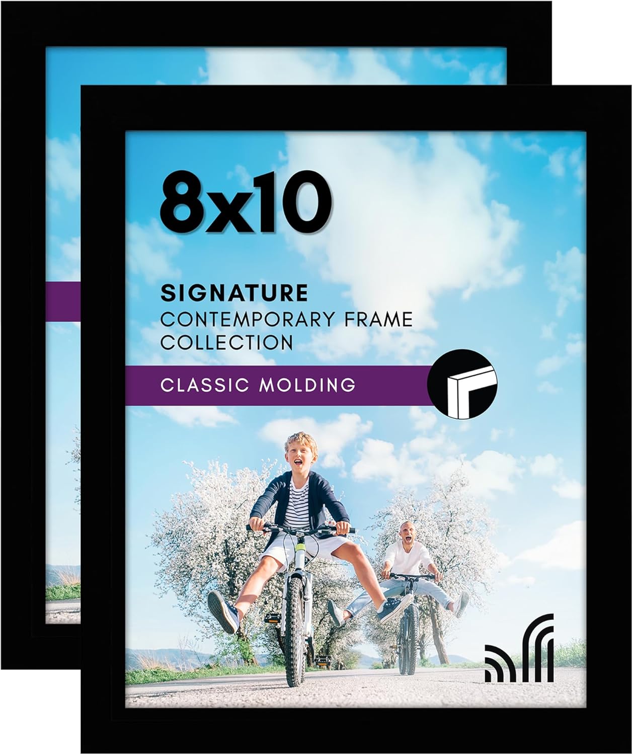 Amazon.com - Americanflat 8x10 Picture Frame with Shatter-Resistant ...