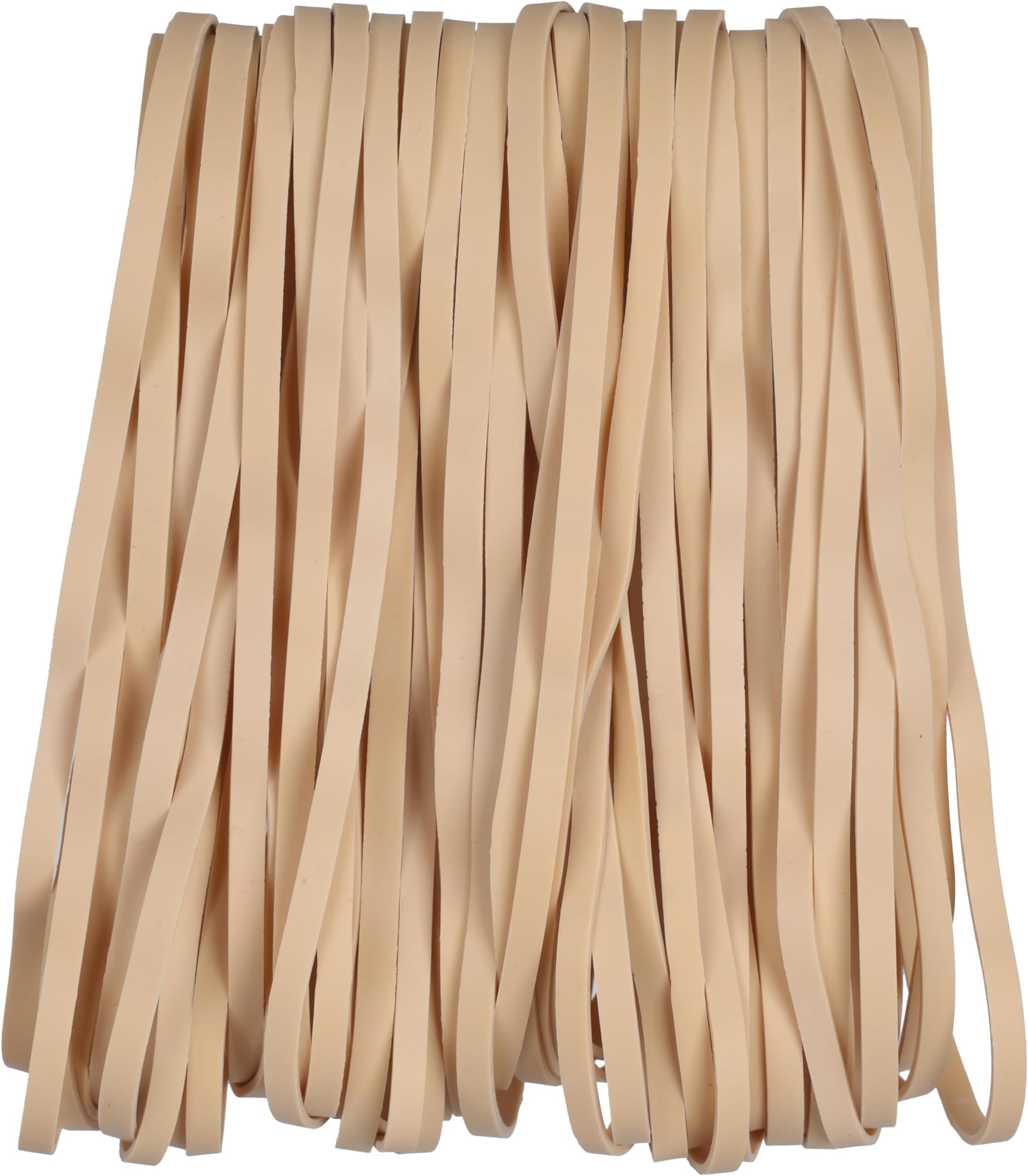 Foshine Rubber Bands Large Beige 8 Inch 45 Pack Elastics Bands Long ...