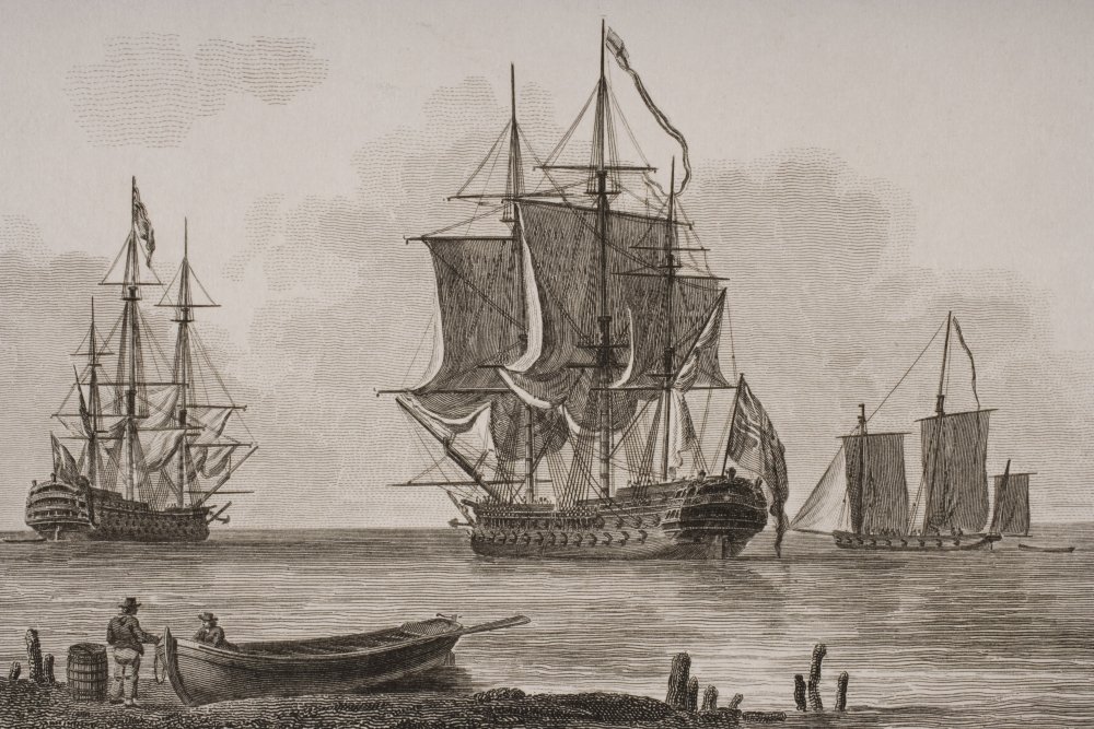 British Man O War Ship