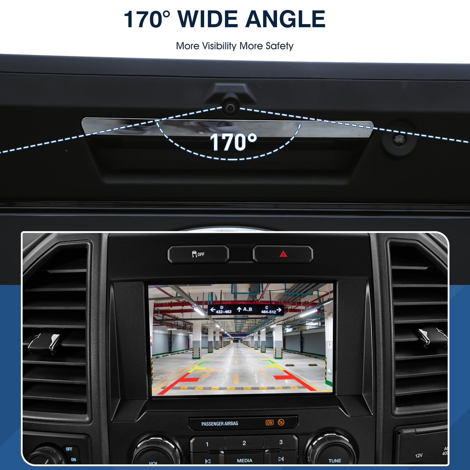 Snapklik.com : Rear View Backup Reverse Camera Fit For Ford F250 F350 ...