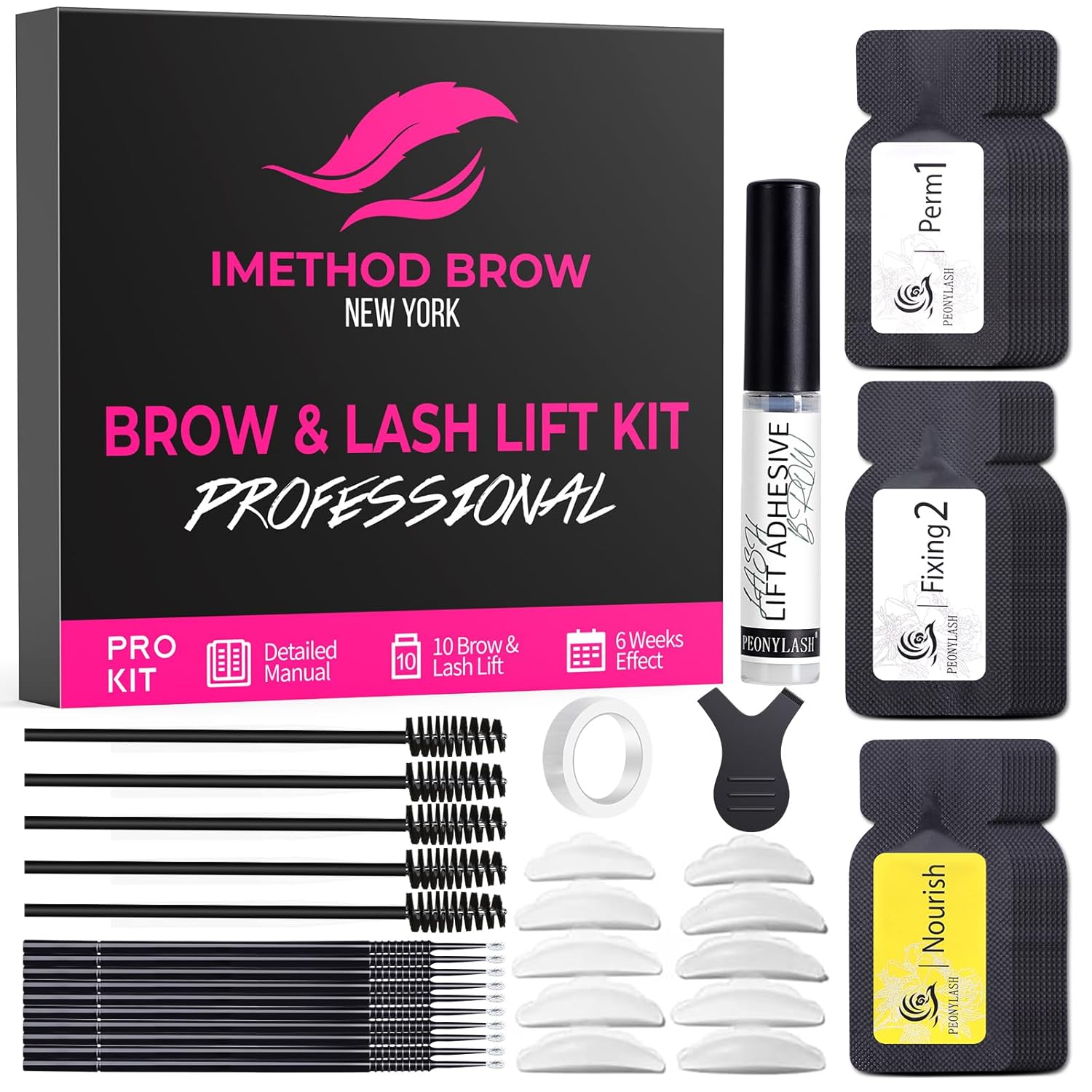 Amazon.com : iMethod Brow Lamination Kit Professional - Eyebrow ...