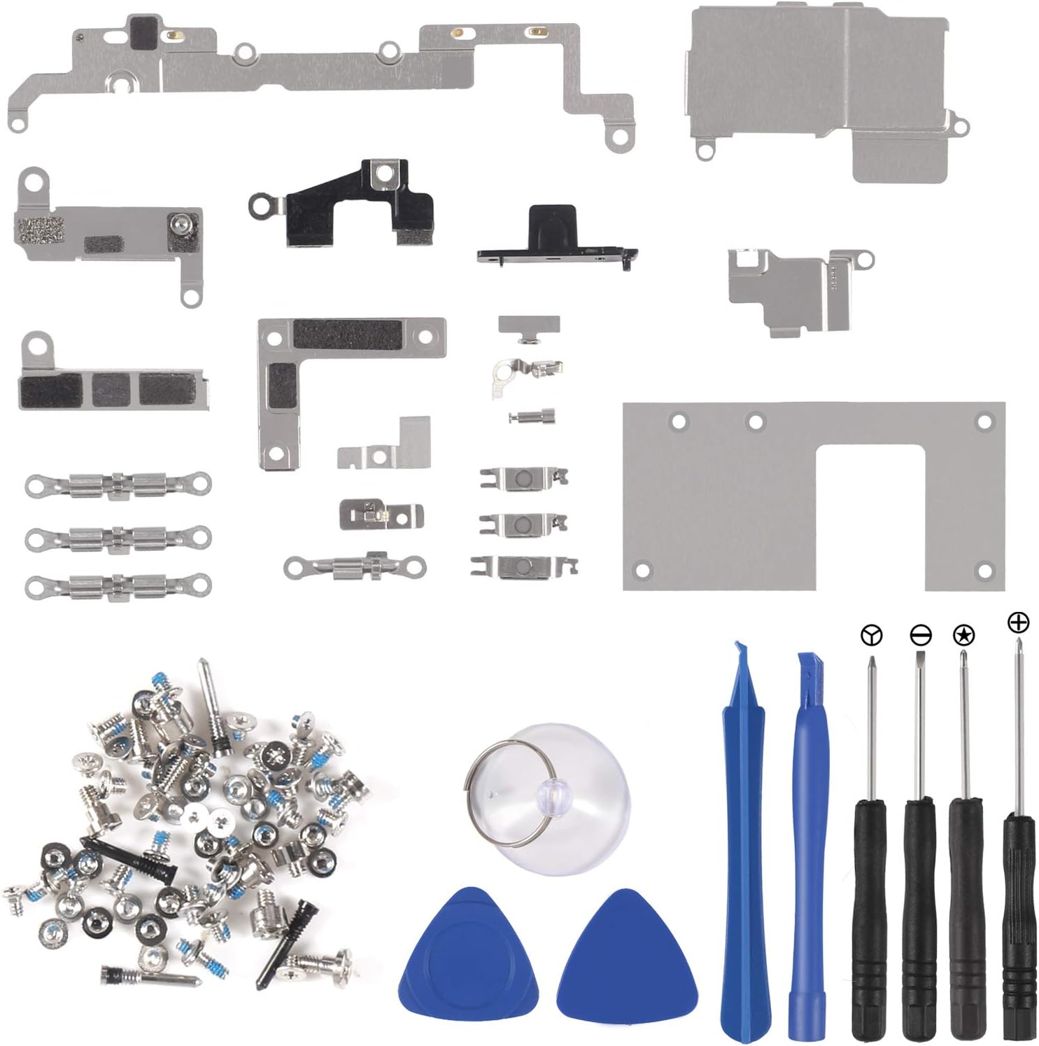 Amazon.com: Inner Parts Replacement Kits for iPhone 11, Including ...