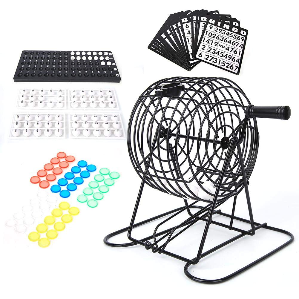 Bingo Game Lucky Ball Deluxe Bingo Game Set Professional Bingo ...