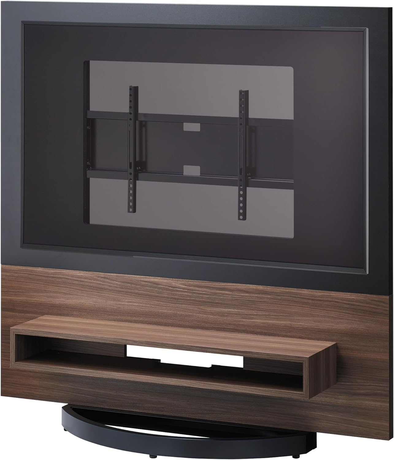 Amazon.co.jp: ハヤミ工産 テレビスタンド 壁寄 55V型まで対応 ブラウン木目調 WA-8315 : 家電＆カメラ