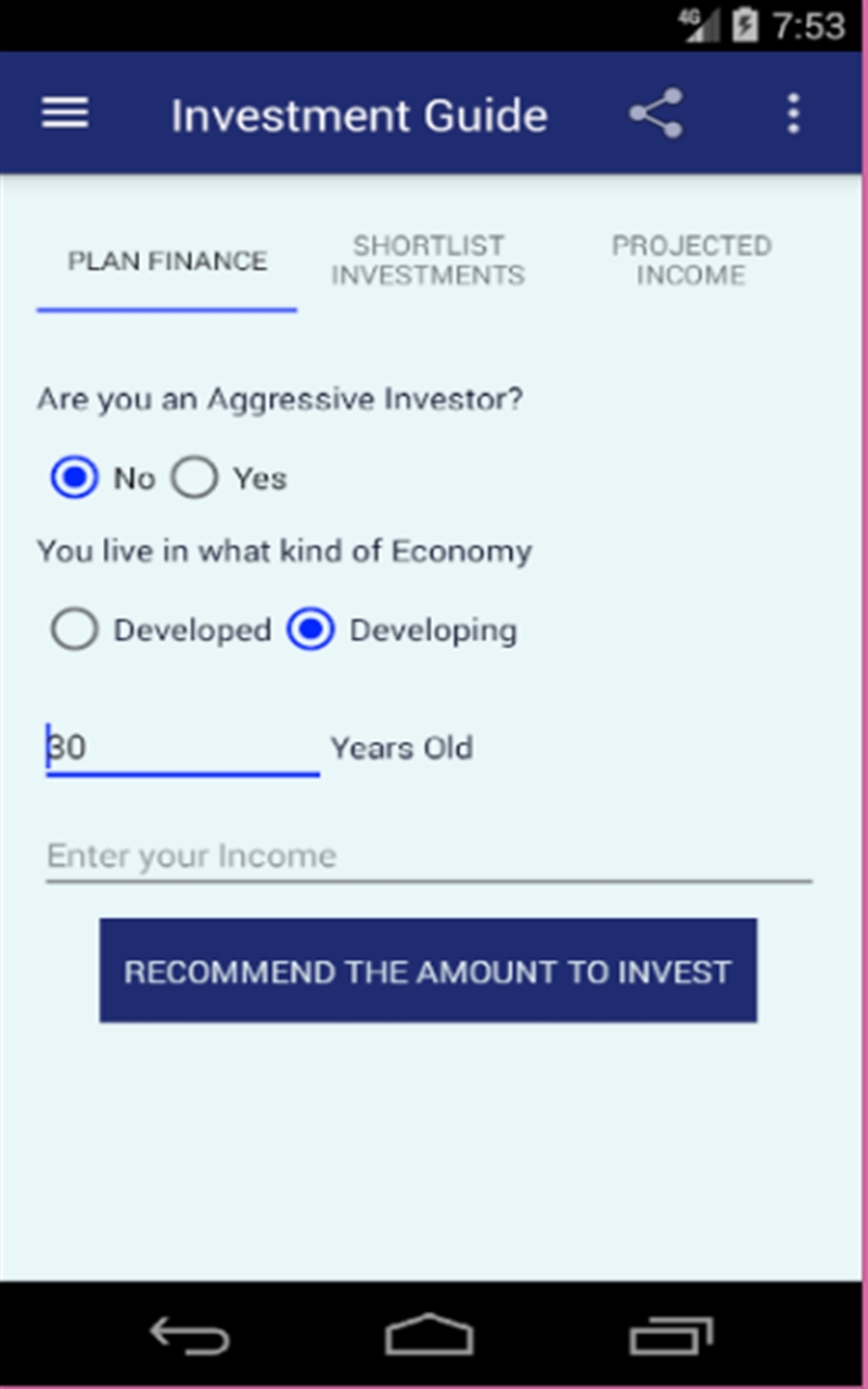 Investment Guide - App on Amazon Appstore