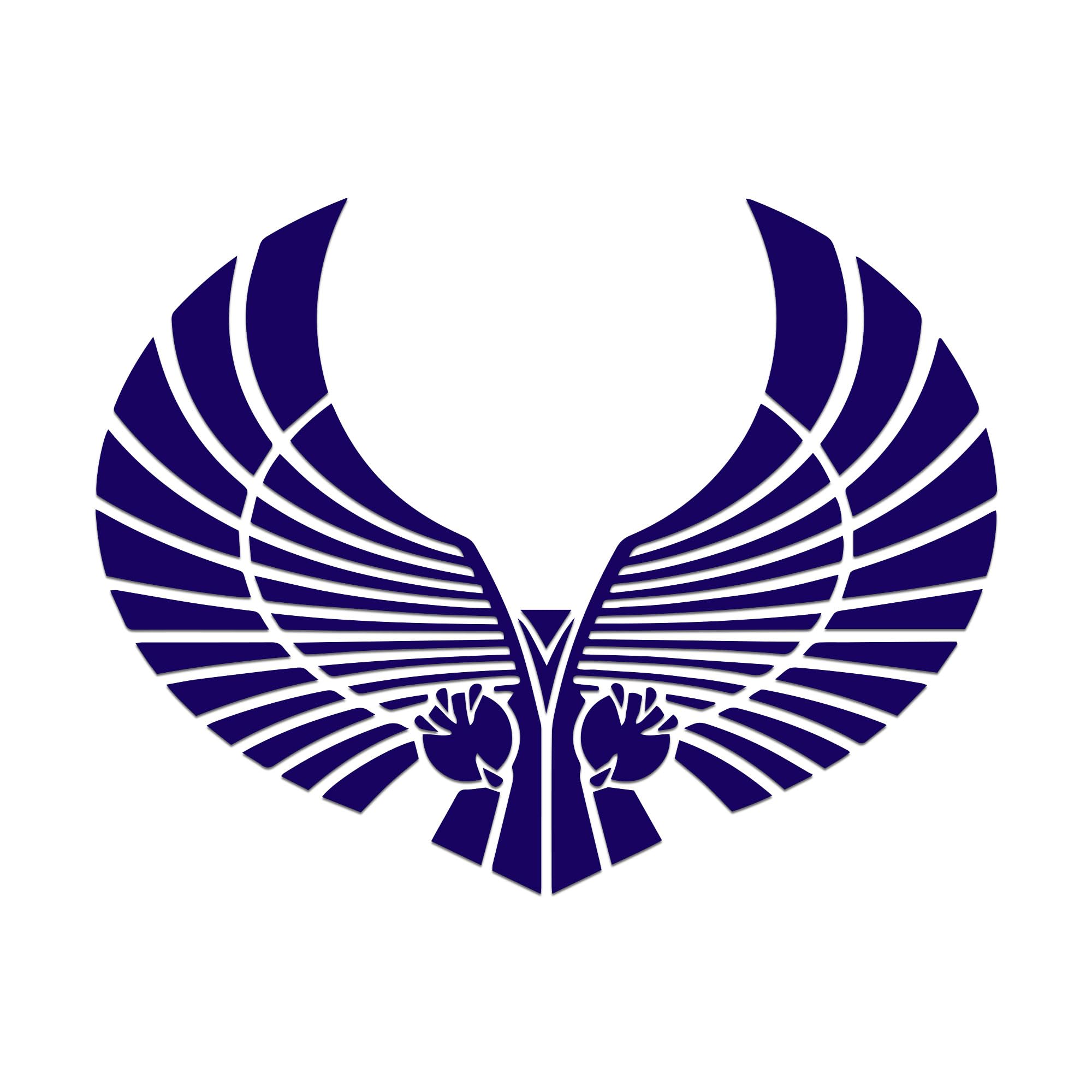 Romulan Symbol Tattoo Romulan Republic Sto Sticker | TeePublic