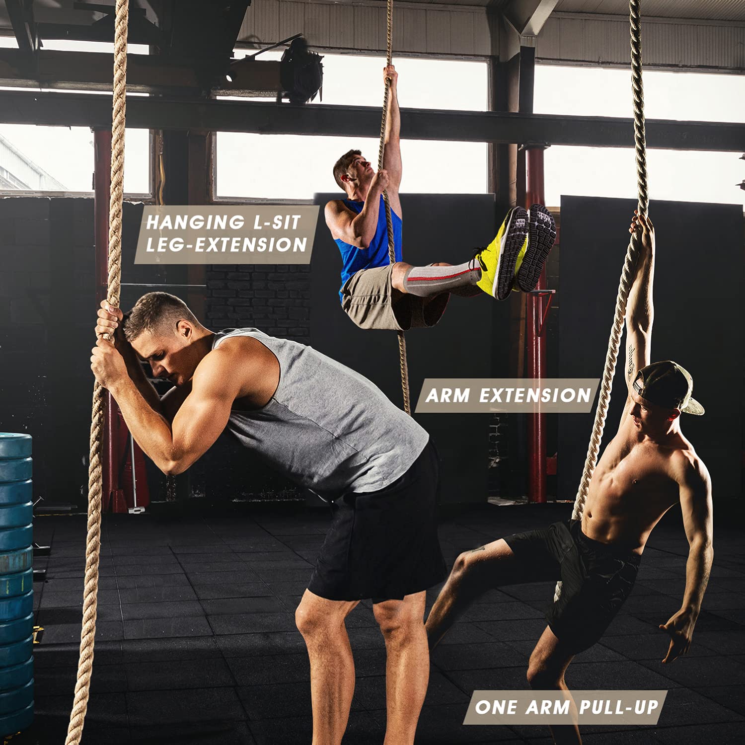 Snapklik.com : Yes4All Gym Climbing Rope For Fitness & Strength Training