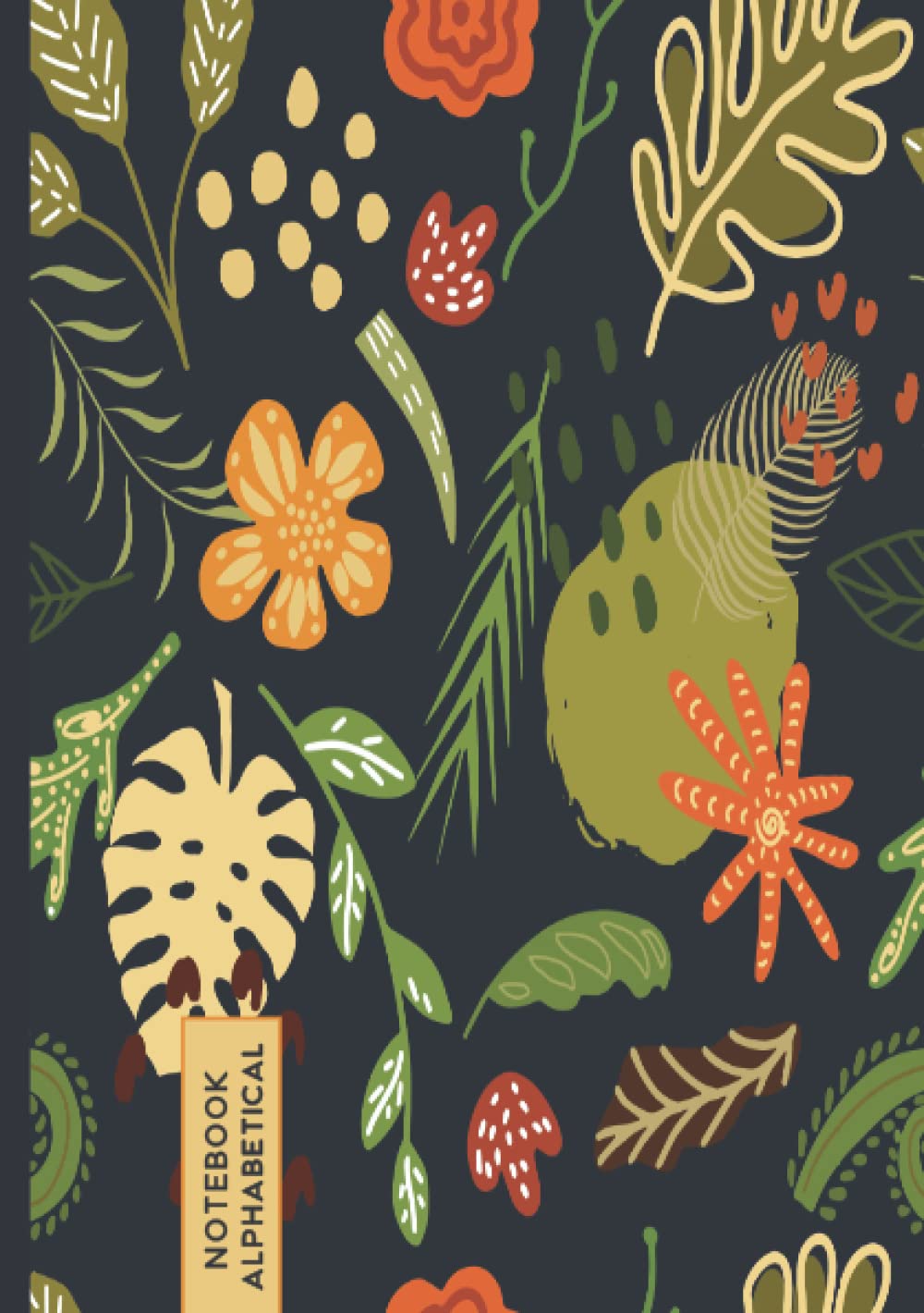 Alphabetical Notebook: A5 Lined Notebook with Alphabetical Tabs, 105 ...