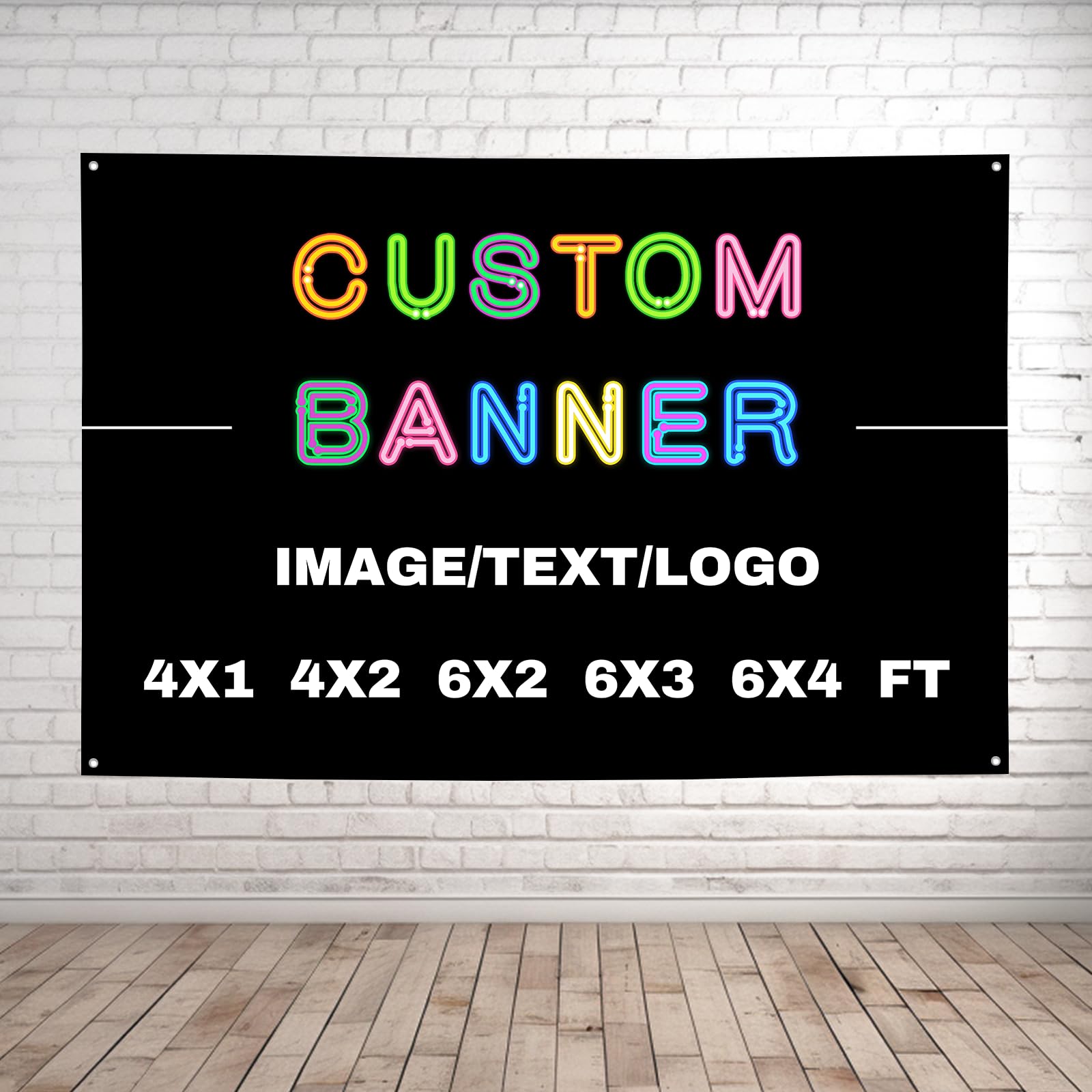 Amazon.com: Custom Banners and Signs Customize Make Your Own Banner ...