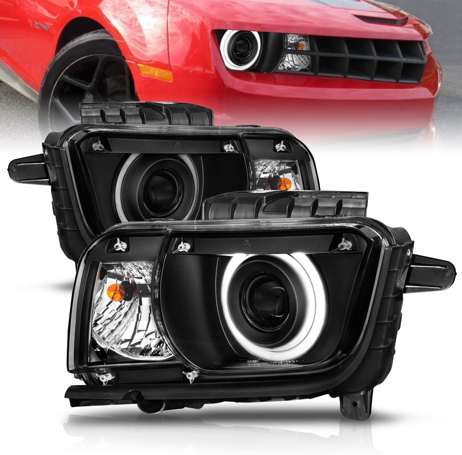 Amazon.com: iJDMTOY Compatible with 2010-2015 Chevrolet Camaro Light ...