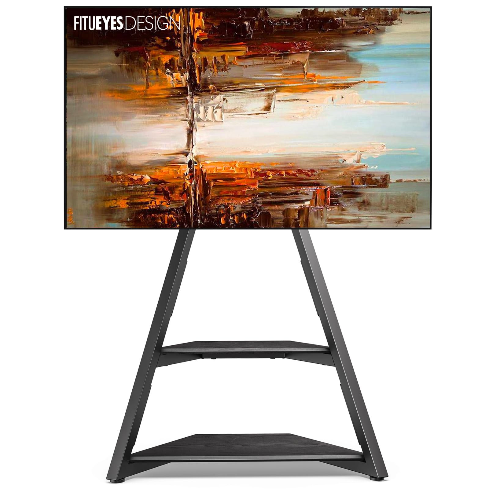 FITUEYES Design Corner TV Stand Mount for 32 43 50 55 65 Inch TVs ...