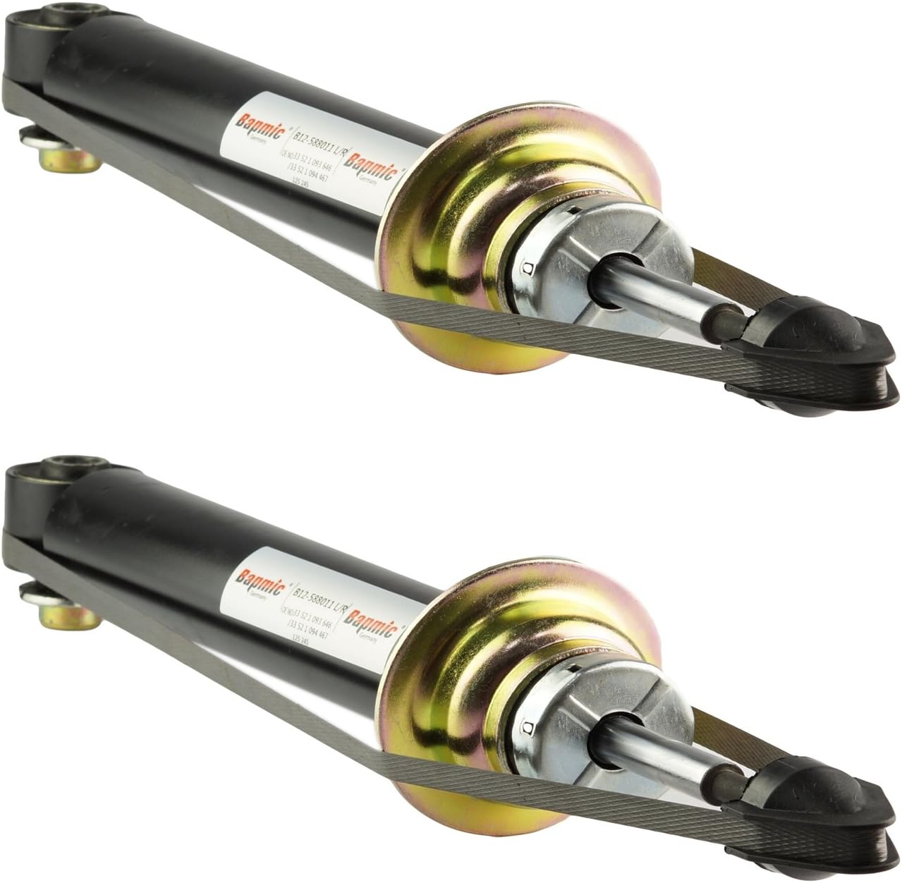 Amazon.com: Bapmic Rear Left + Right Shock Strut Absorber for BMW E39 ...