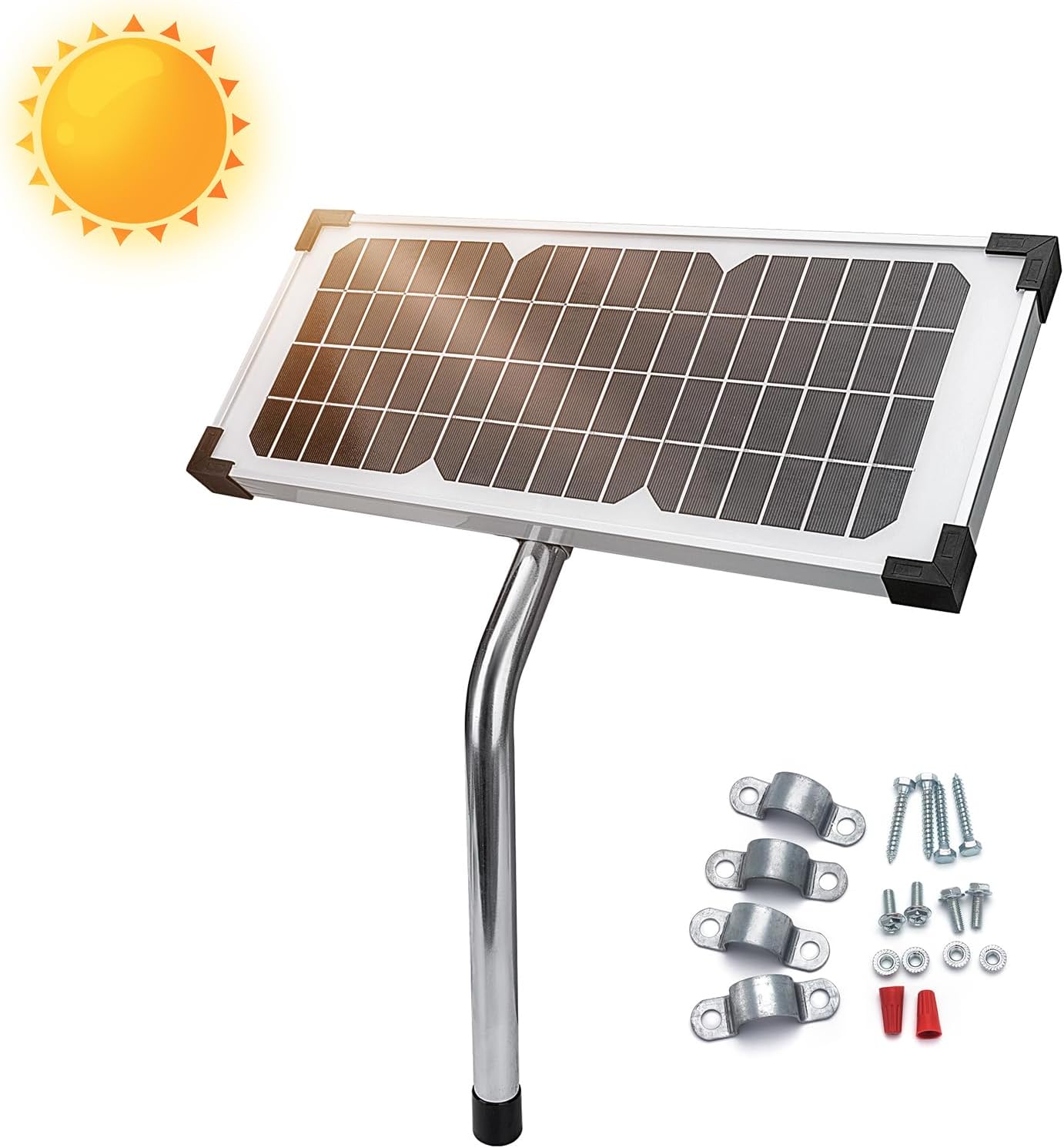 Amazon.com: 10-Watt Solar Panel Kit (FM123), Compatible with Mighty ...