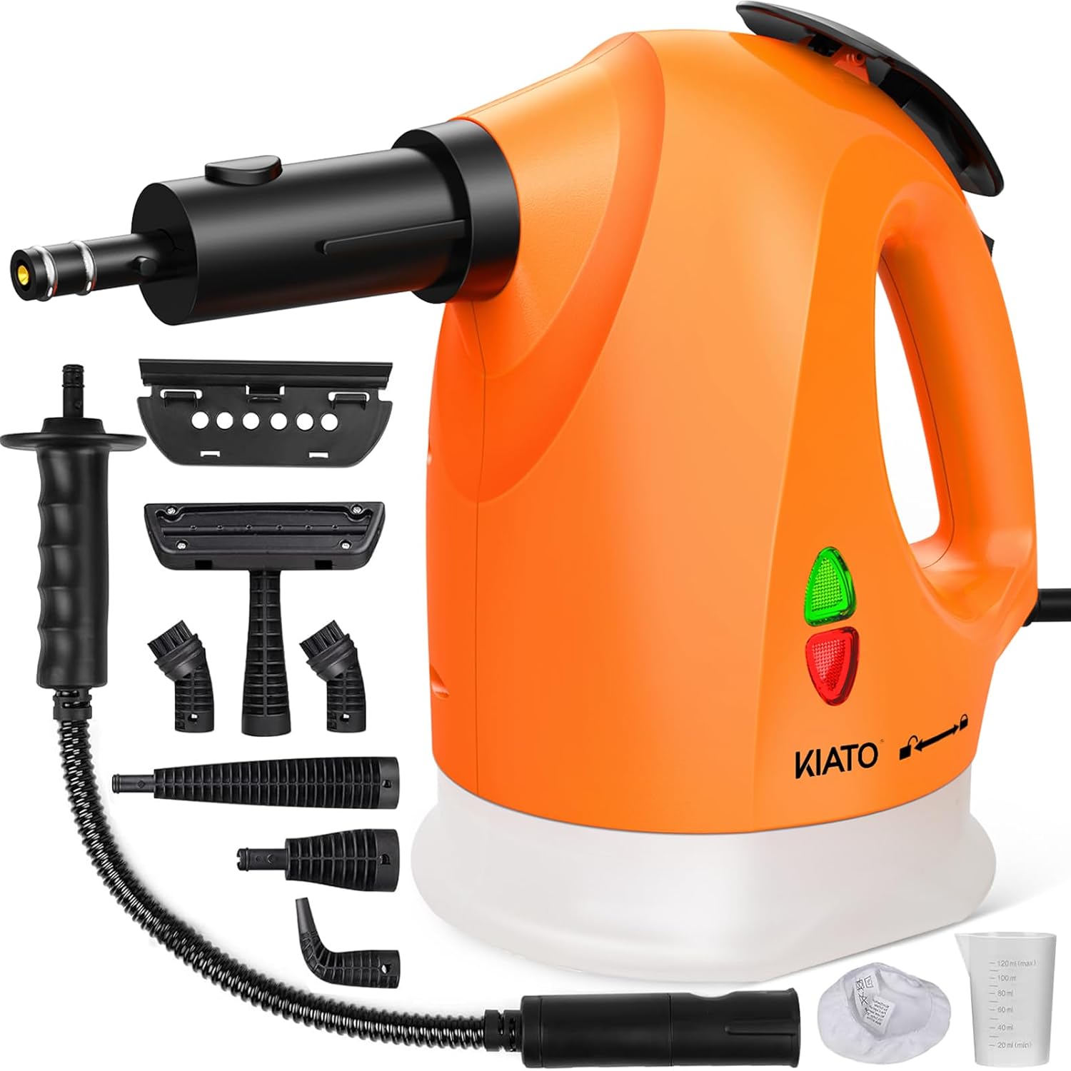 Amazon.com - Kiato Handheld Steam Cleaner, Upholstery Steamer for ...