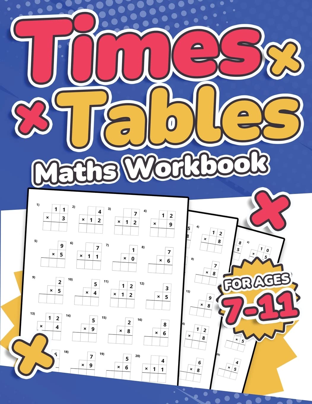 Buy Times Tables Maths Workbook | Kids Ages 7-11 | Multiplication ...