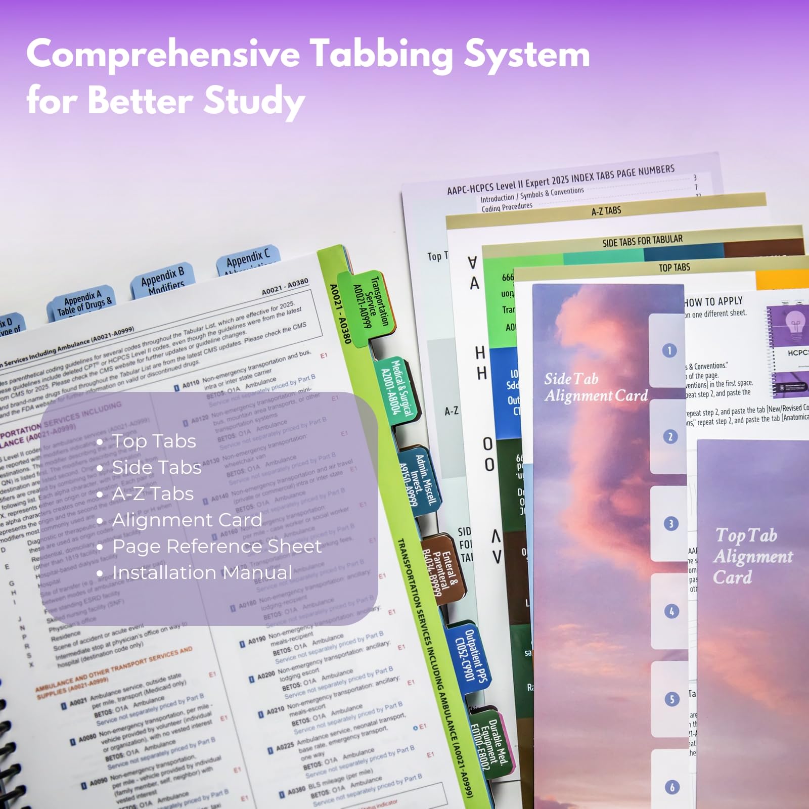 Hcpcs Level Ii Expert 2025 Tabs HCPCS Level II 2025 Index Tabs Set - 96 ...