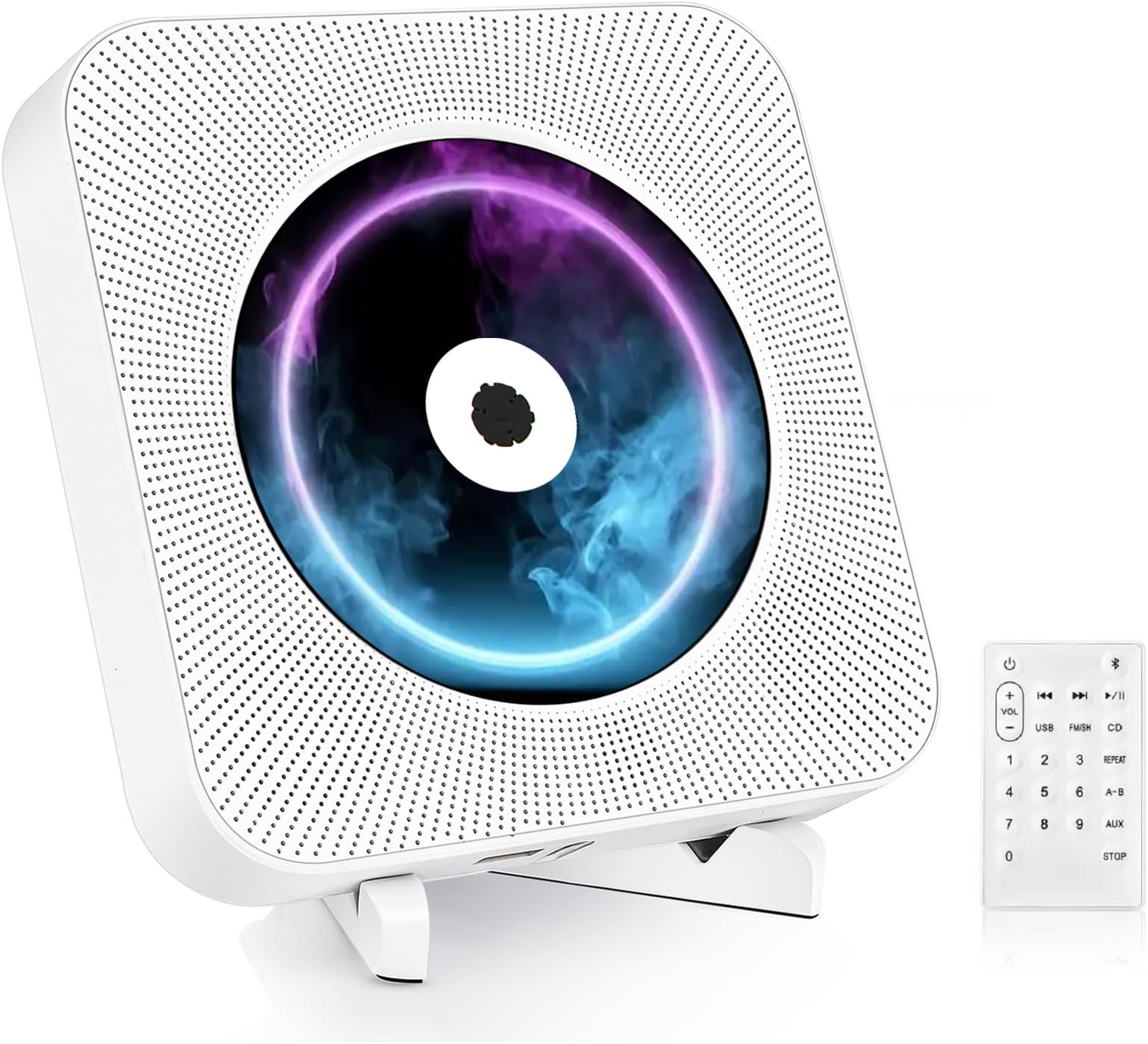 SHIWAKOTO CD Player Portátil Bluetooth, Reproductor de CD de Montaje en ...