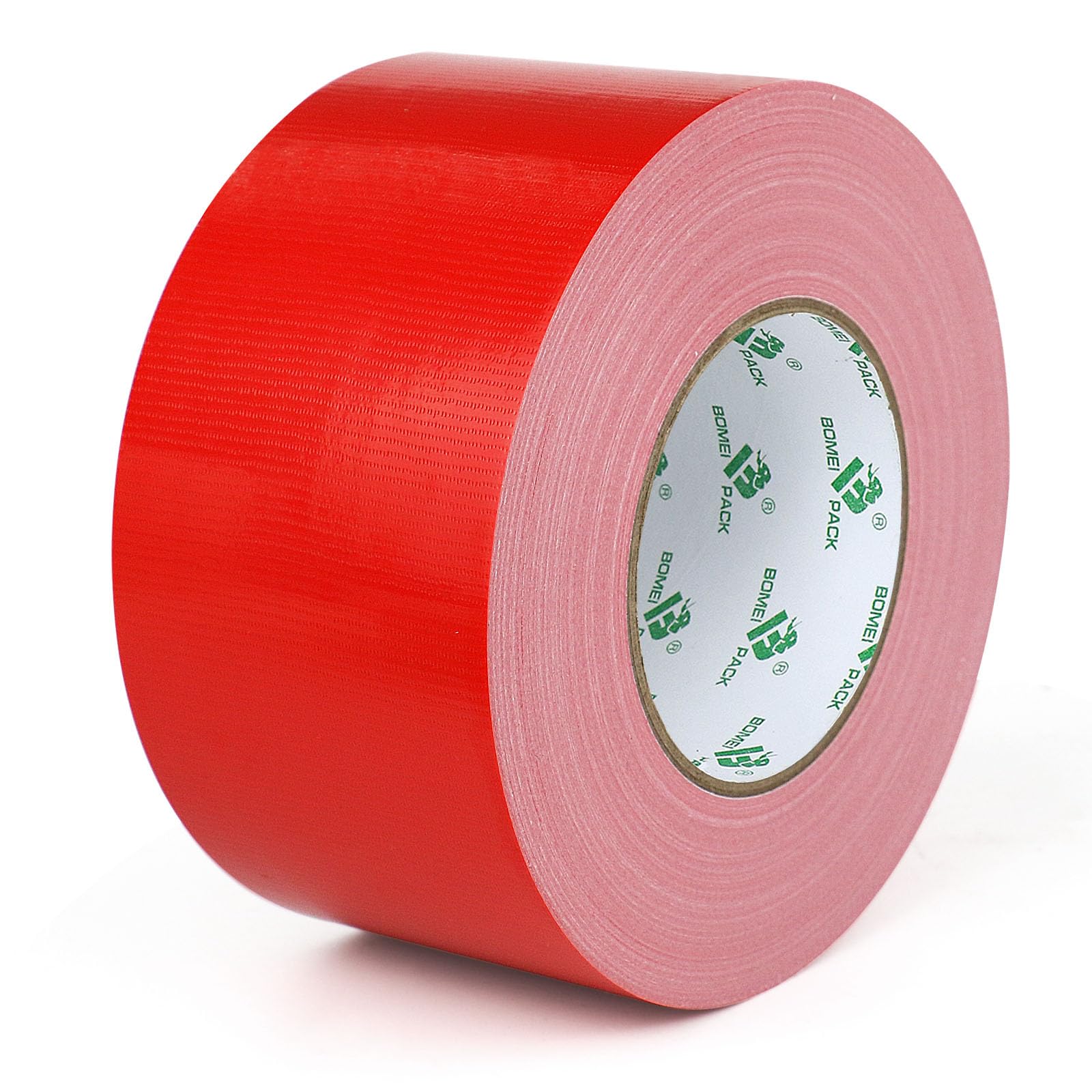 BOMEI PACK Red Wide Duct Tape Reinforced 75mm x 50m Waterproof Heavy ...