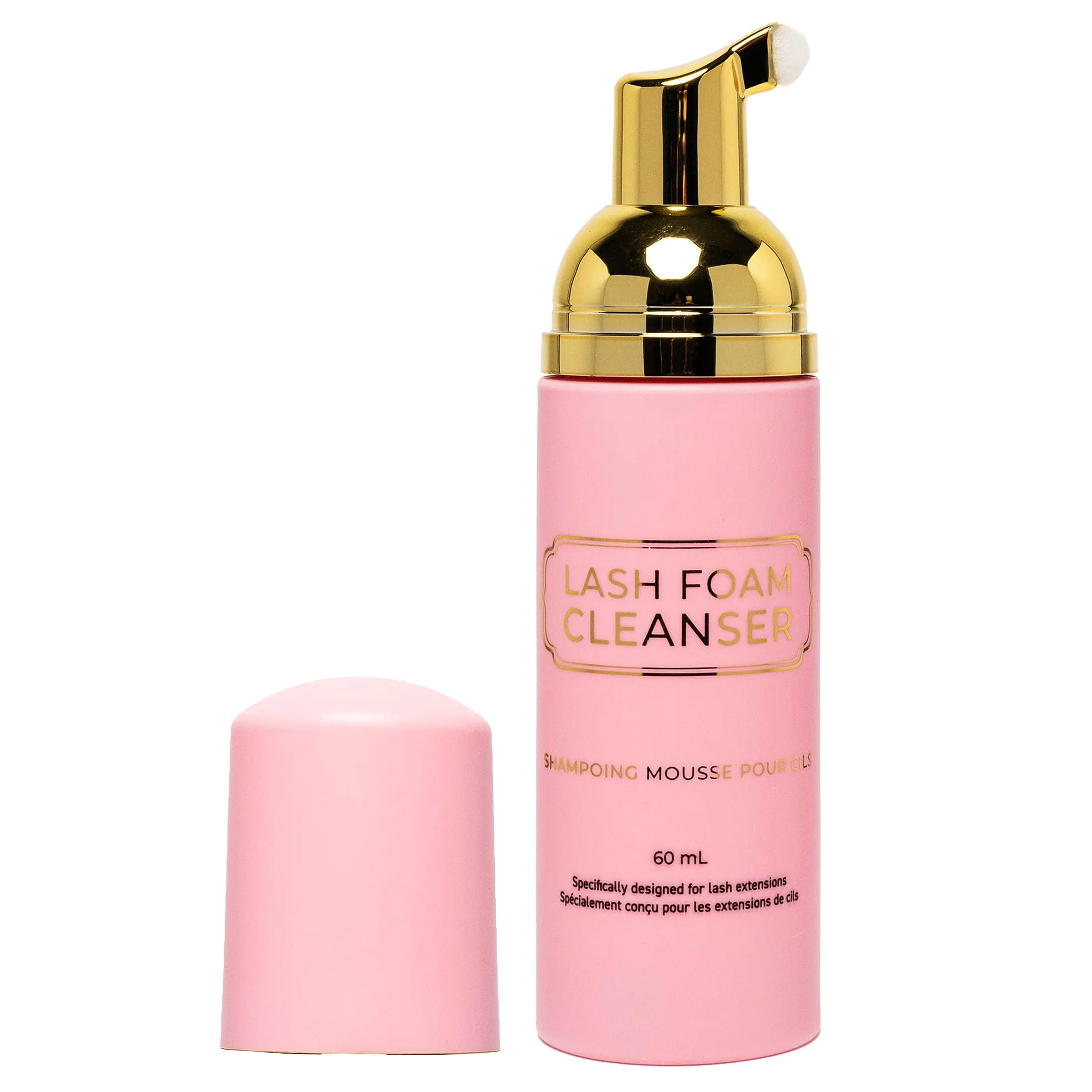 LLBA 60ML Eyelash Extension Cleanser - Lash Shampoo for Lash Extensions ...