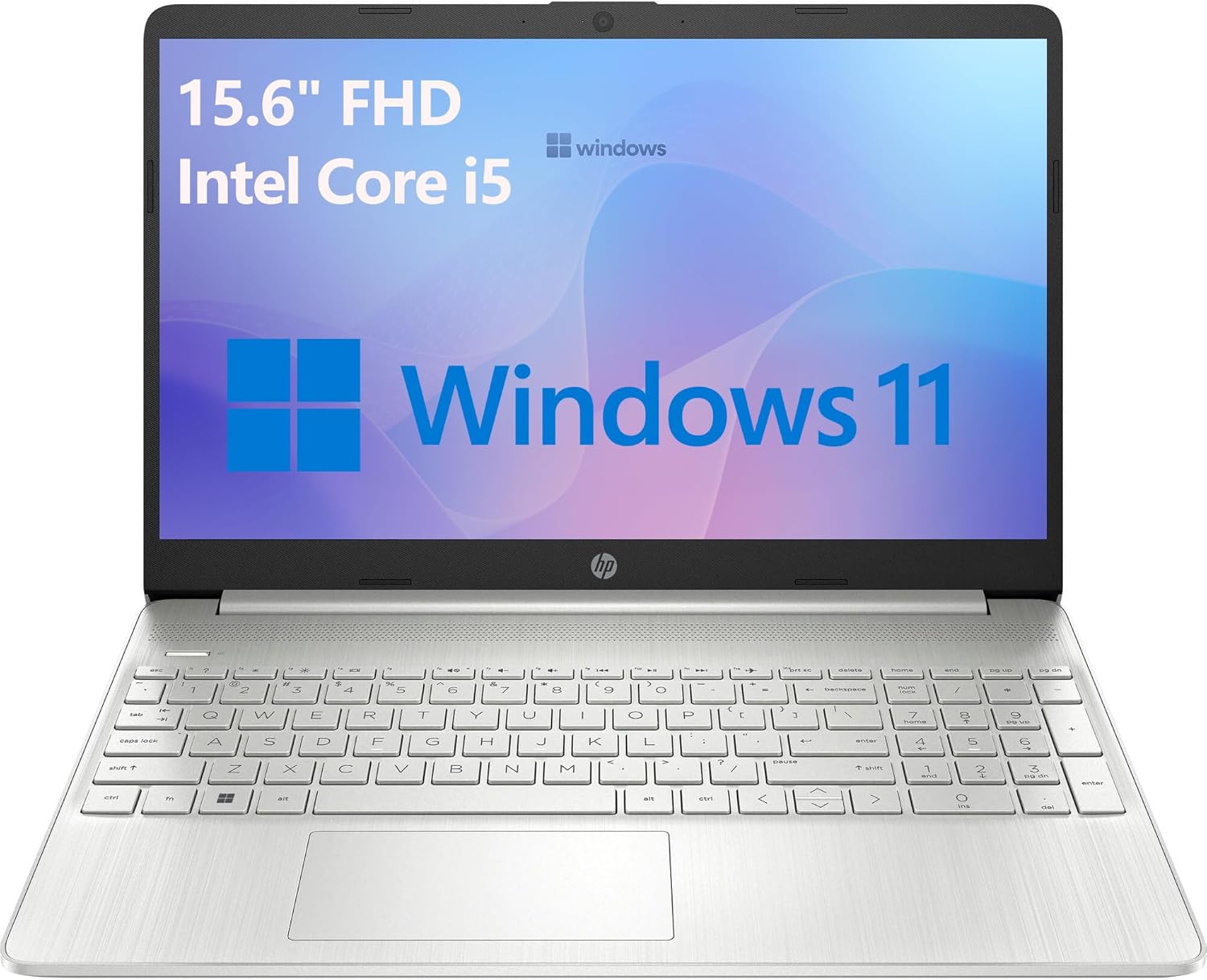 Amazon.com: HP 15 Laptop Computer, 15.6" FHD Display, Intel Core i5 ...