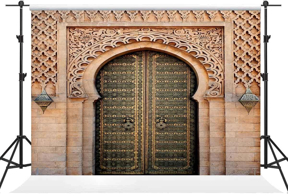 Amazon.com : KIKIDOR9x6ft Morocco Palace Door Backdrop Middle Eastern ...