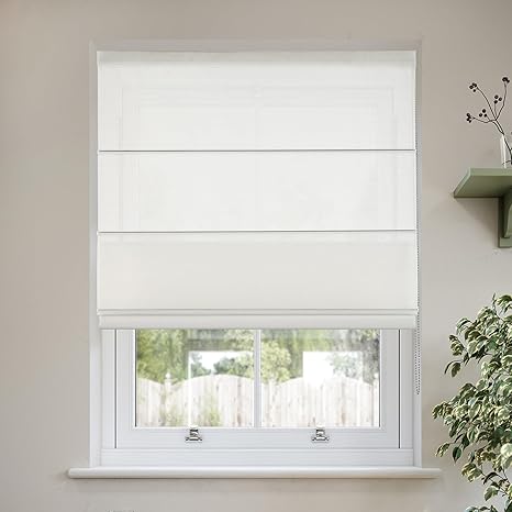 Amazon.com: Hiifroy Roman Shades for Windows, Light Filtering Roman ...