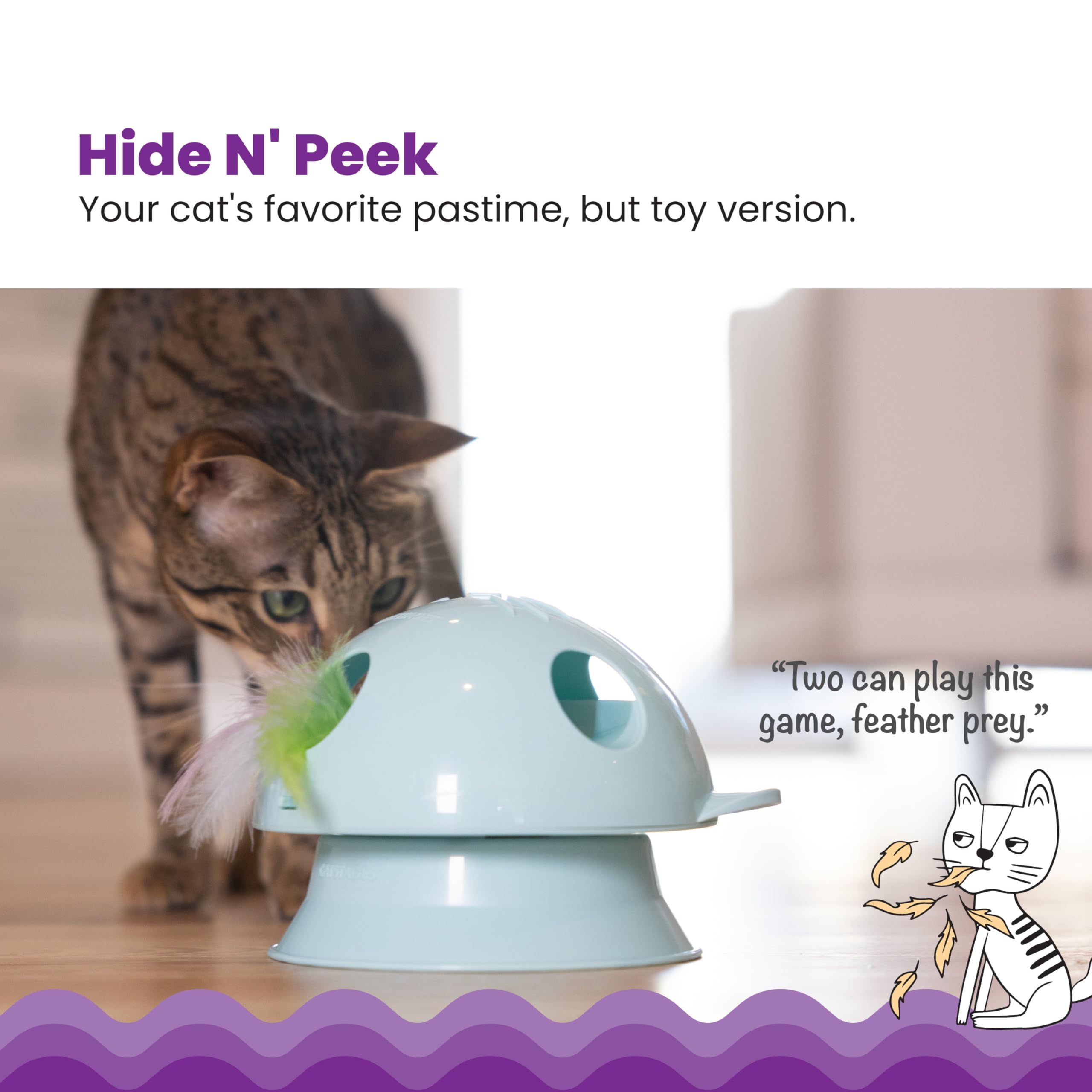 Snapklik.com : Catstages Electronic Dart N Dash Interactive Cat Toy And ...