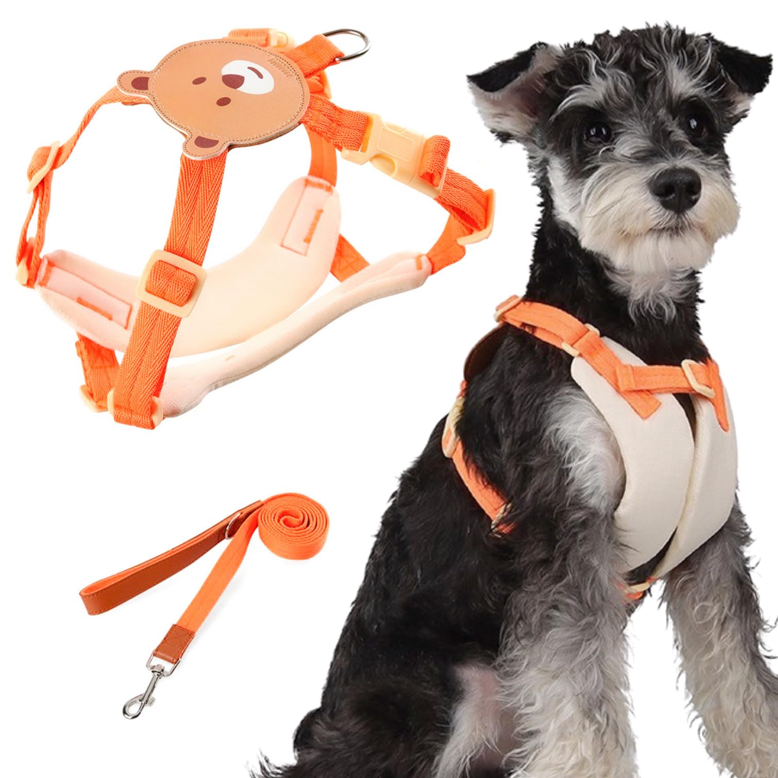 SEE PICTURE.S AaryanCo No-Pull Dog Harness - Soft, Adjustable, Escape ...