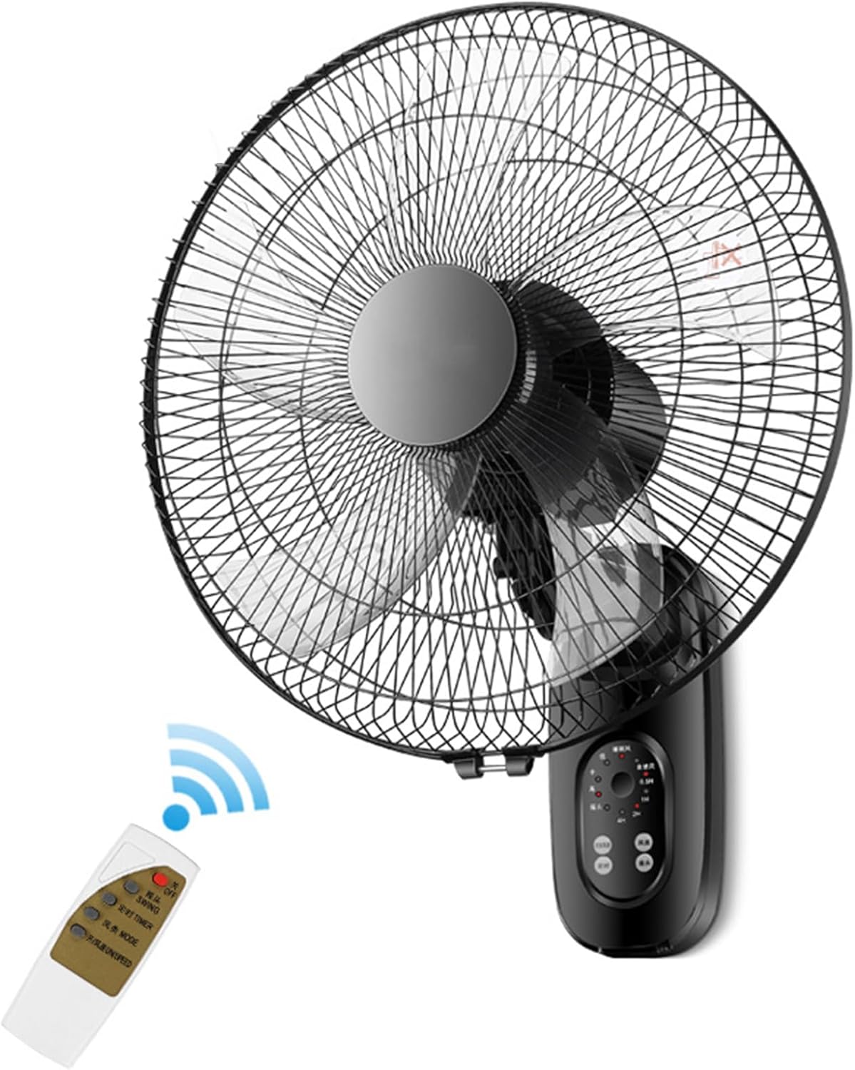 Amazon.com: 16-18 Inch Wall Mount Fan With Remote Control Garage Fan ...