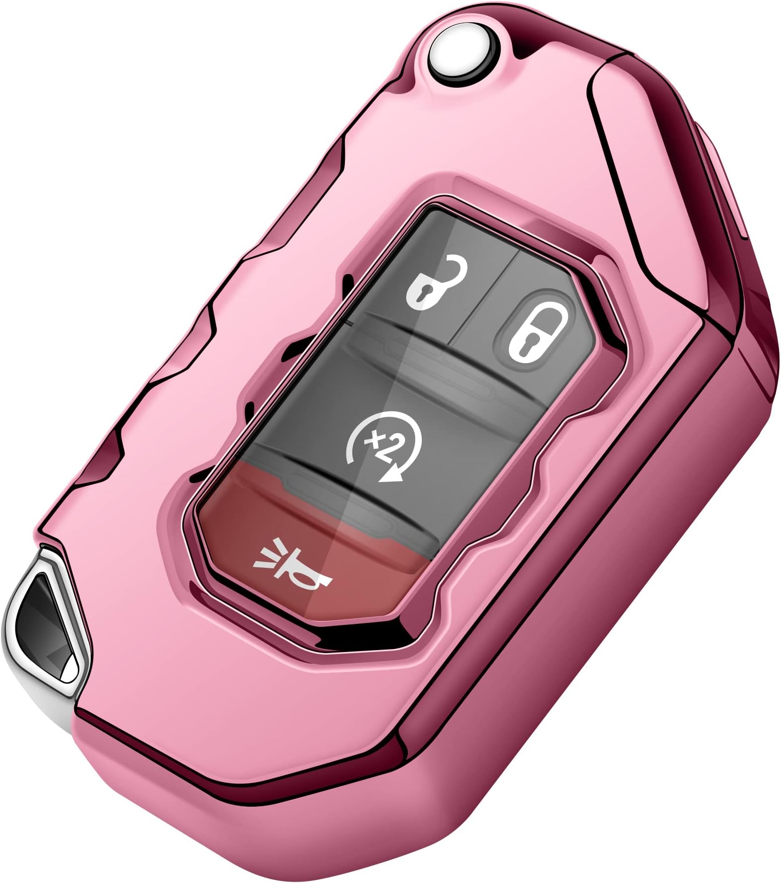 Amazon.com: Tukellen for Jeep Key Fob Cover Premium Soft Full ...