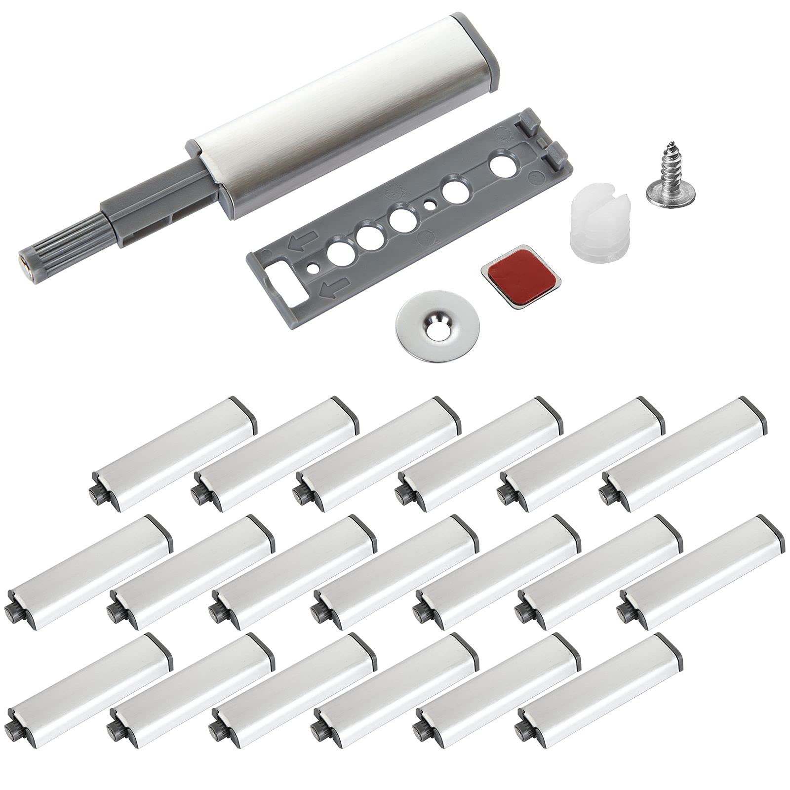 Buy AHUNTTER 20 Pack Push to Open Door Catches, Magnet Push Door ...