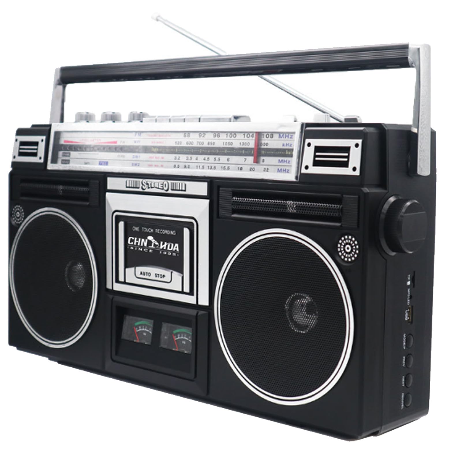 Retro Boombox Studebaker SB2145B 80's Retro Street Bluetooth Boombox