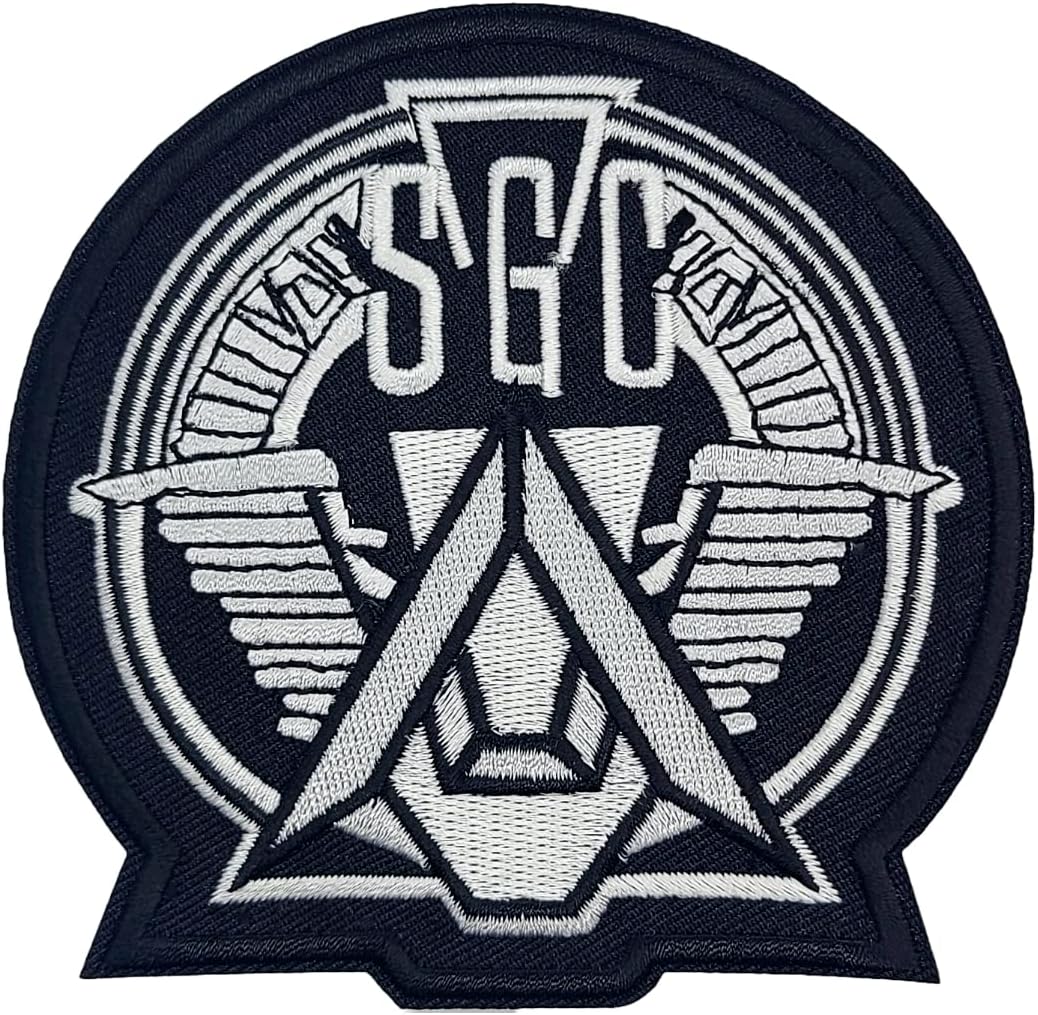 Amazon.com: Stargate SGC Embroidered Patch - 4 X 4 Inch Iron On Sew On ...