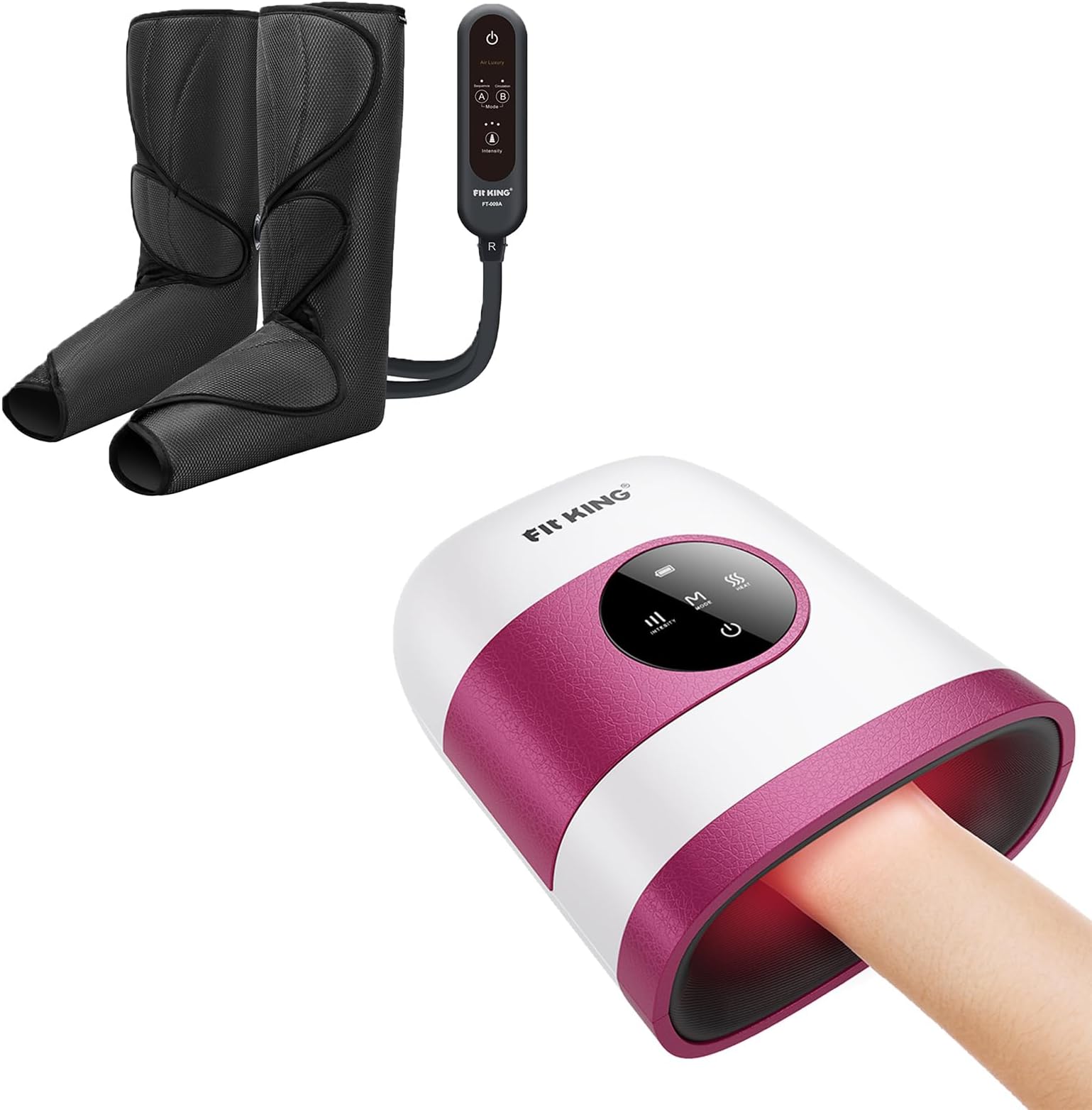 Amazon.com: FIT KING Hand Massager Bundle with FT-009A - Ideal Gift for ...