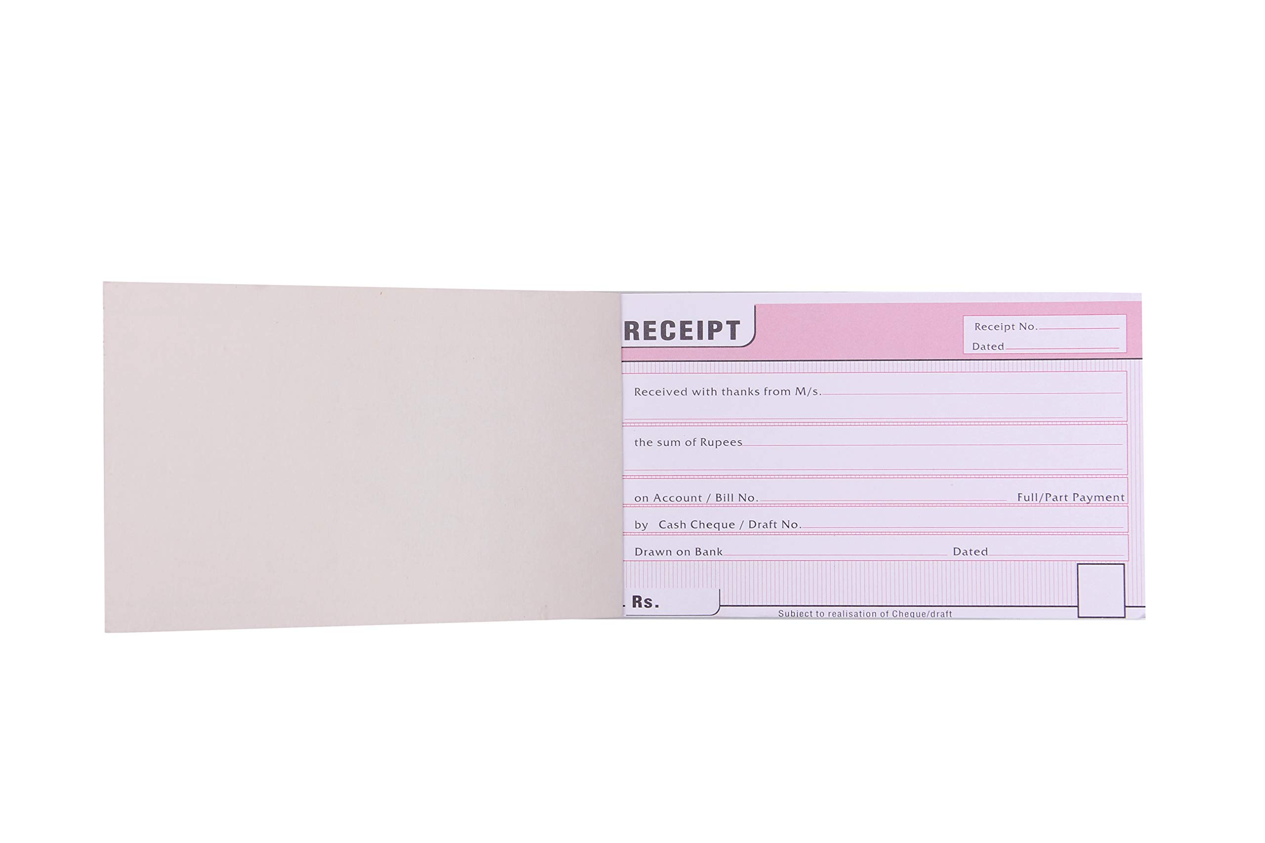 NOZOMI Receipt Book, 50 Pages with Carbon Copy Bill Book Invoice Books ...