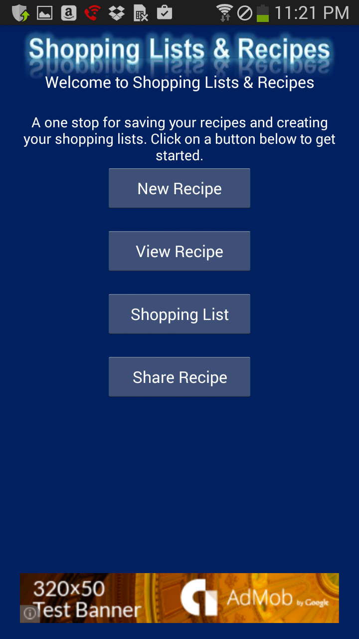 Shopping Lists & Recipes - App on the Amazon Appstore