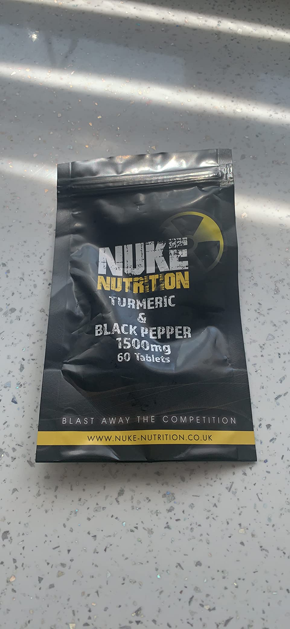 Nuke Nutrition Turmeric & Black Pepper Tablets | 60 Tablets | High ...