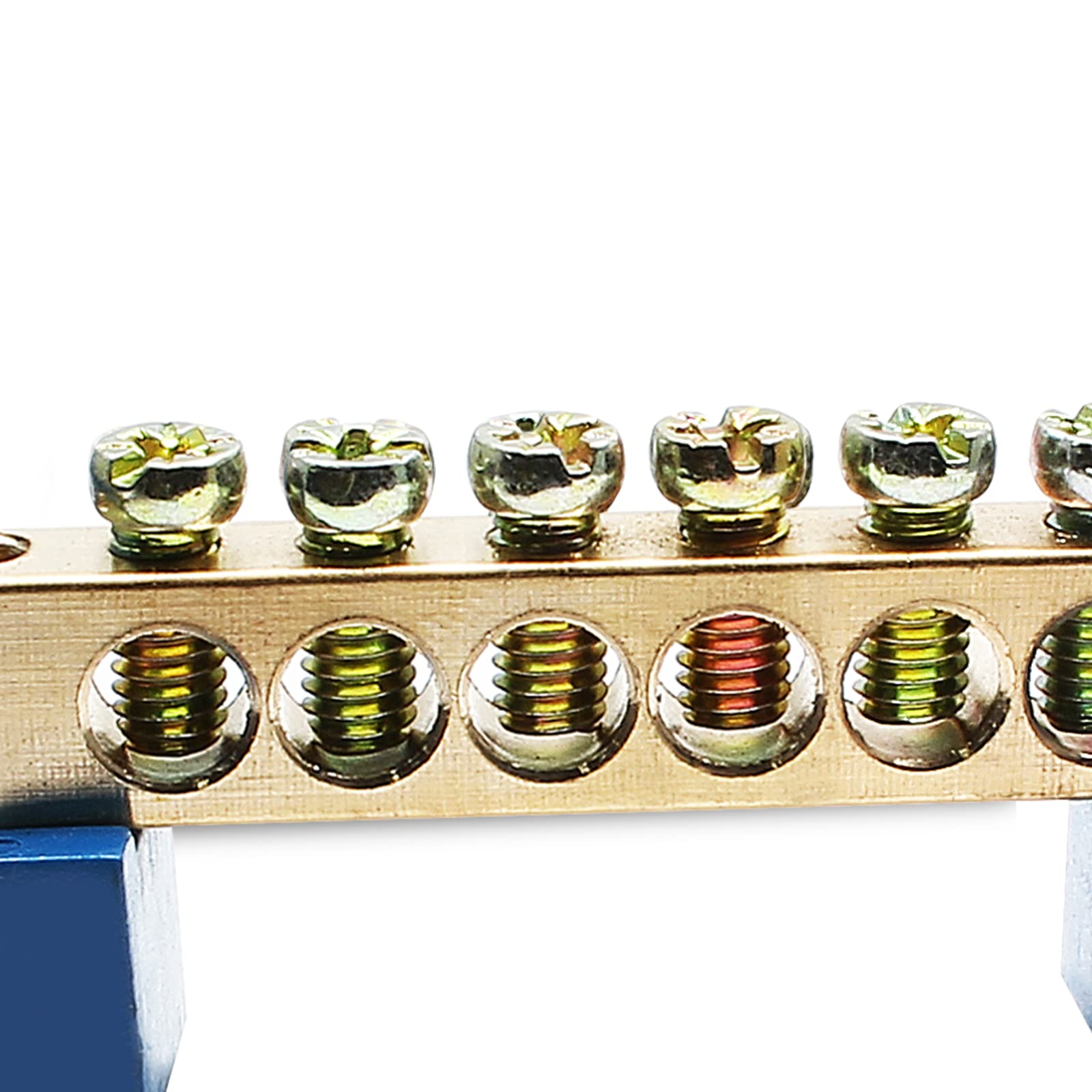 Snapklik.com : Unlorspy 5 PCS Brass Wire Screw Terminal 6 Positions ...