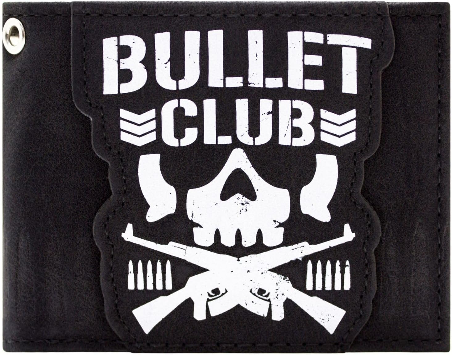Bullet Club Bone Soldier Japanese Wrestling Emblem Wallet Bifold Id ...