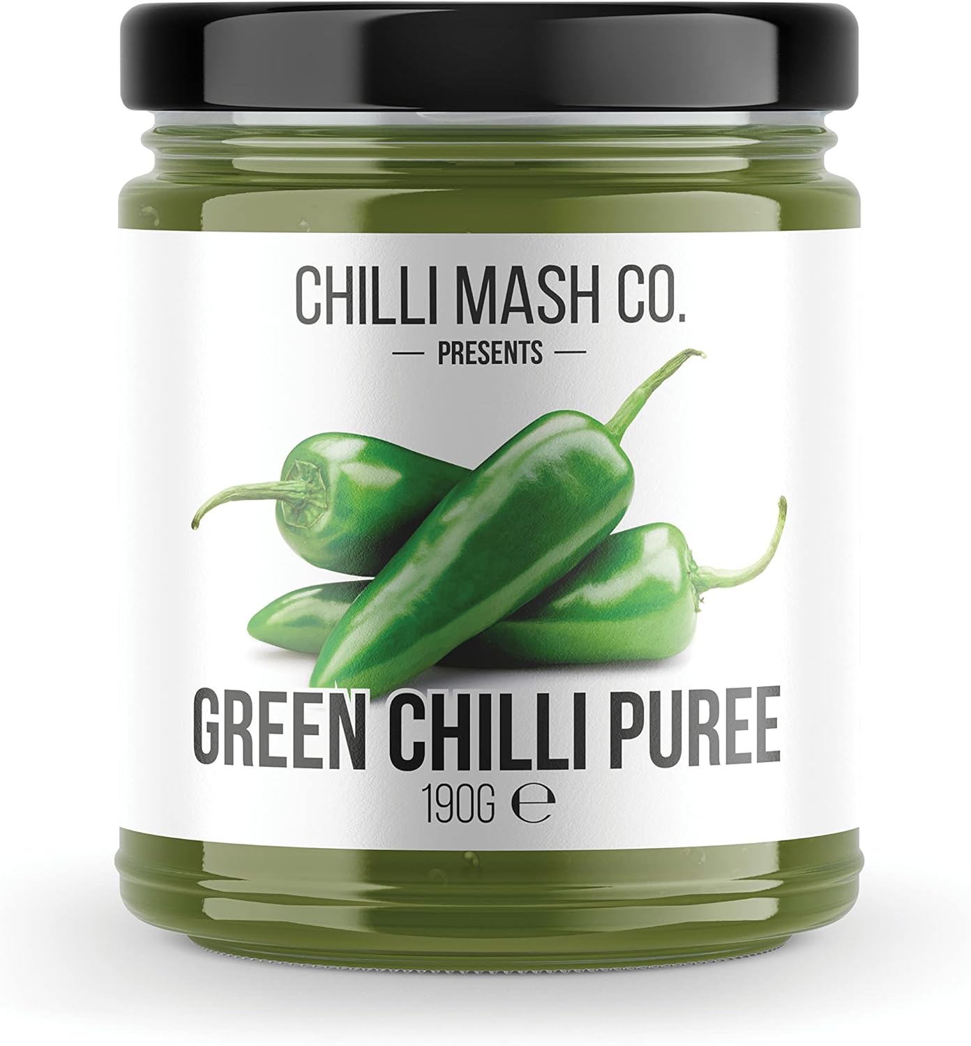 Chilli Mash Company Green Jalapeno Chilli Puree - 190g - Perfect for ...