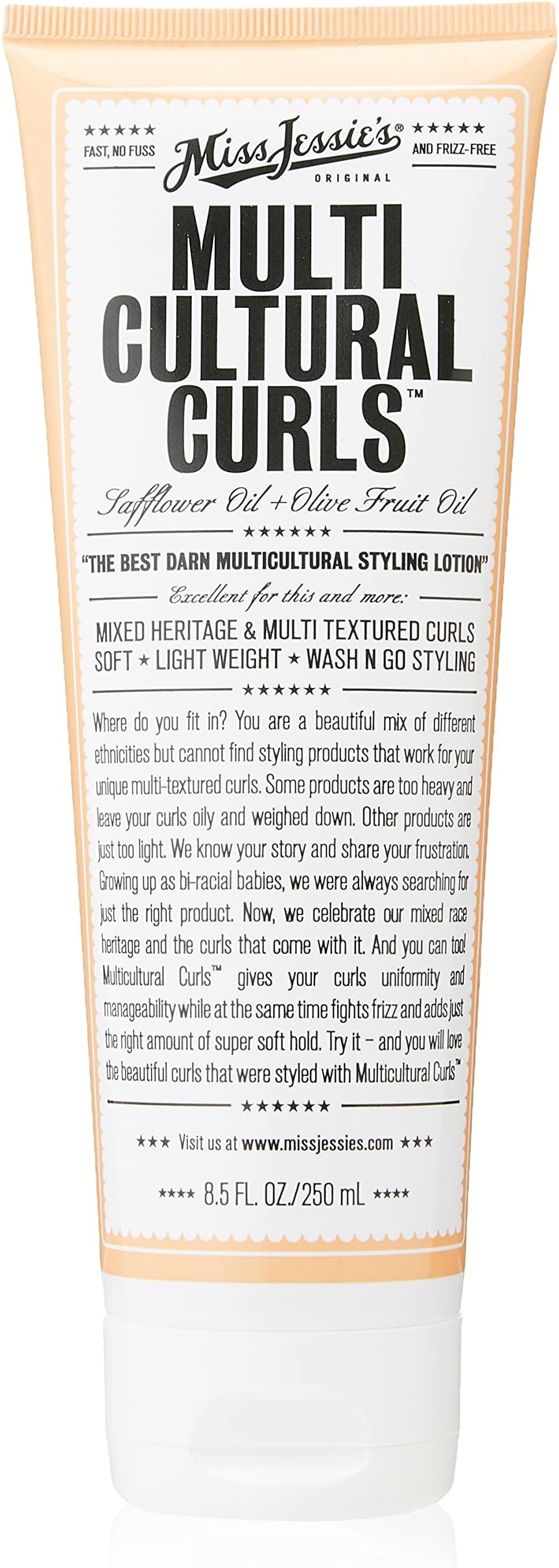 Amazon.com : Miss Jessie's Multi Cultural Curls Unisex Cream, 8.5 Ounce ...