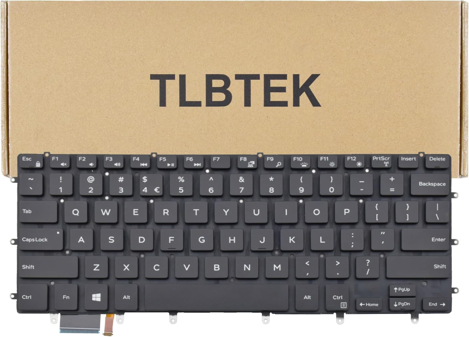 Amazon.com: Replacement Keyboard for Dell Precision 7750 7550 7760 7560 ...