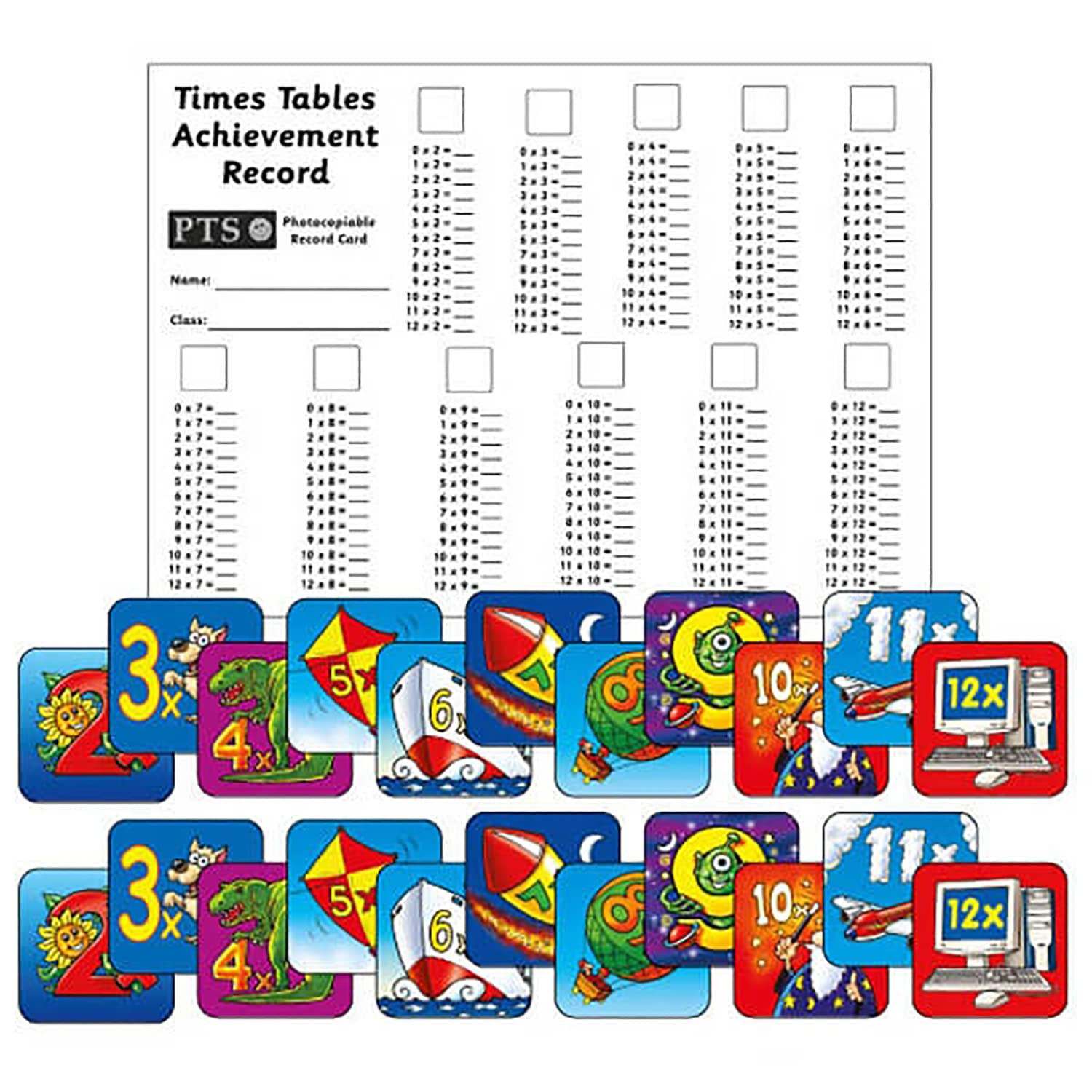 700 Mixed Times Tables Multiplication Maths Motivational Childrens ...